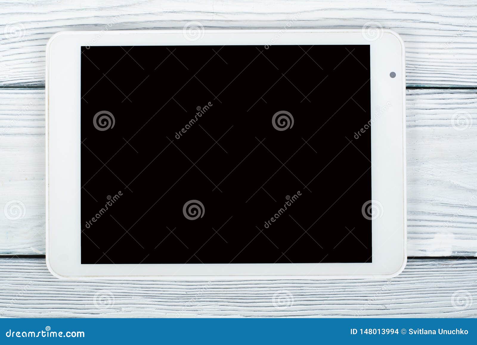 Digital Tablet on the White Table, Office Desk. Tablet Can Connect ...