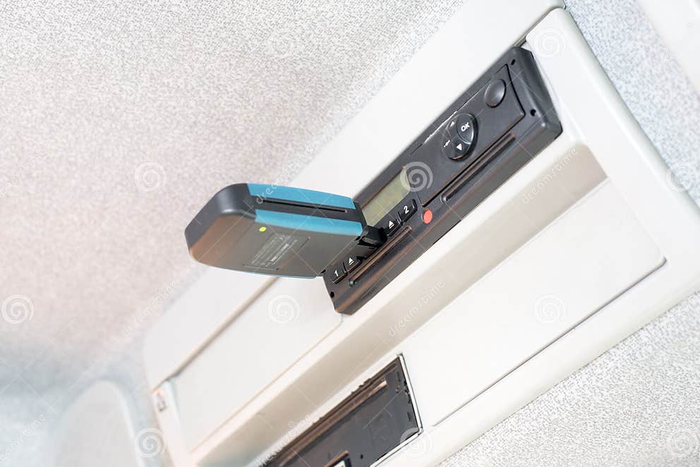 Digital Tachograph Reader Plugged in a Tachograph Download. Tachograph ...