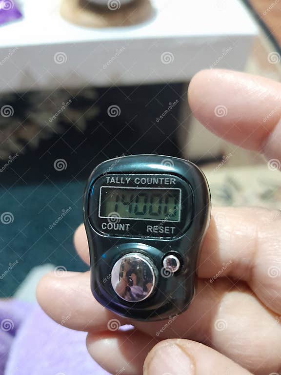 Digital tasbih for zikr stock photo. Image of tasbih - 281276170