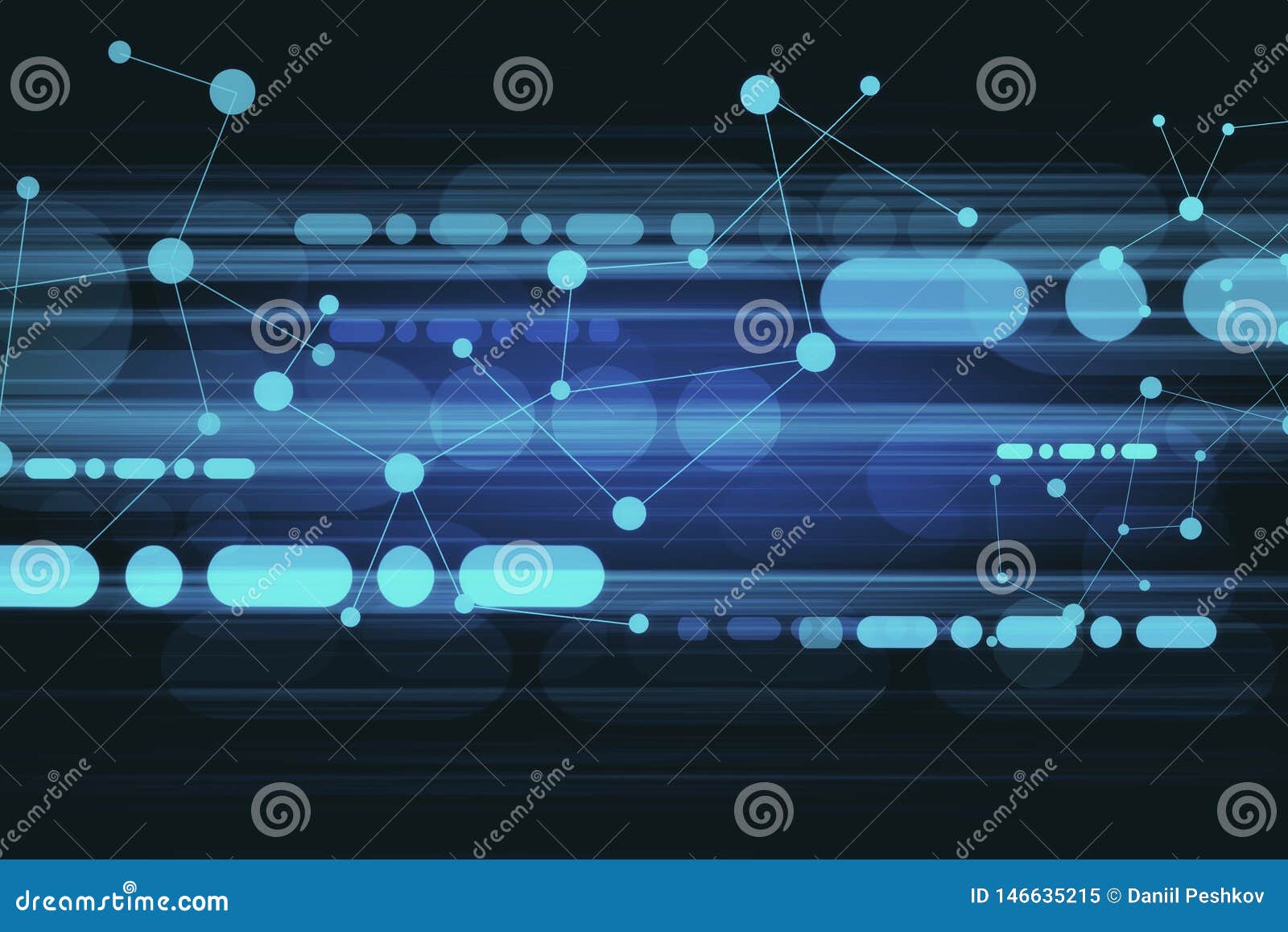 Digital tech backdrop stock illustration. Illustration of abstract ...