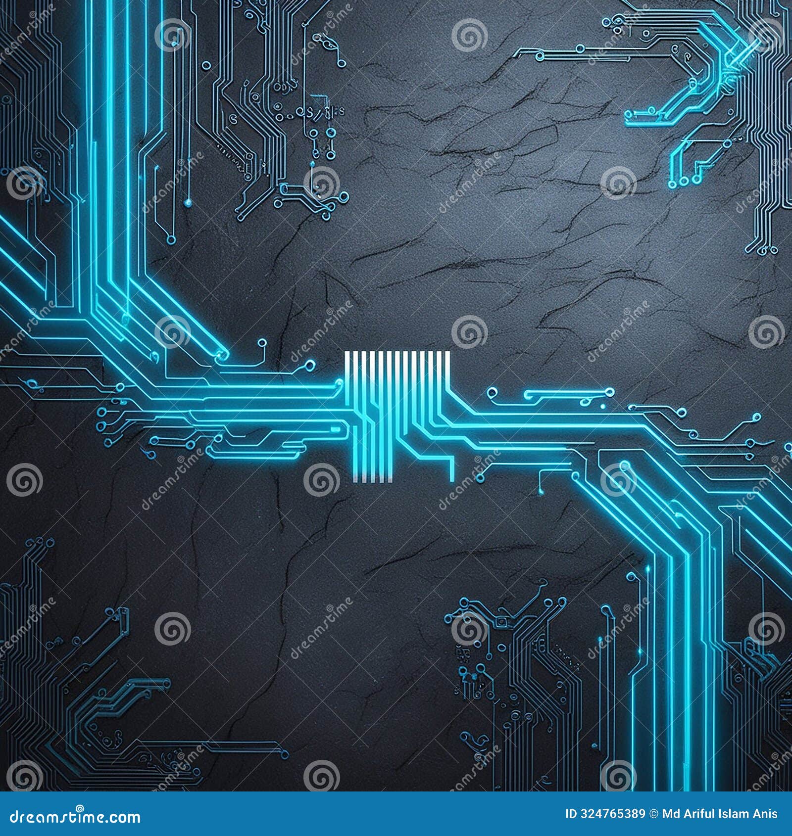 Digital Tech Background stock illustration. Illustration of modern ...