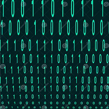 Digital Techno Background with Programming Code Stock Vector ...