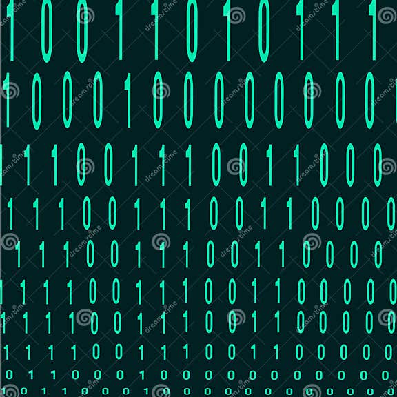 Digital Techno Background with Programming Code Stock Vector ...