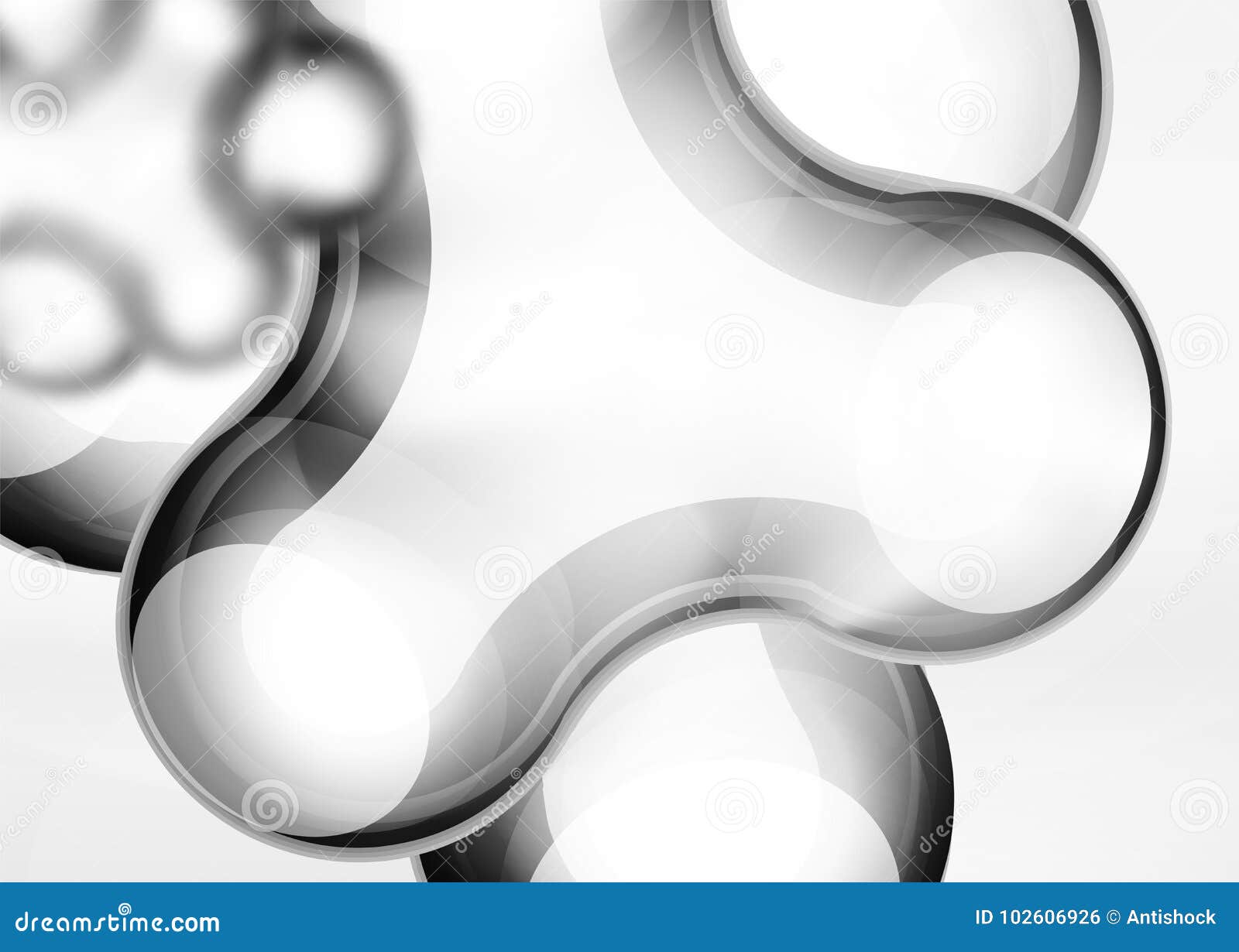 Digital Techno Bubble Background Template Stock Vector - Illustration ...