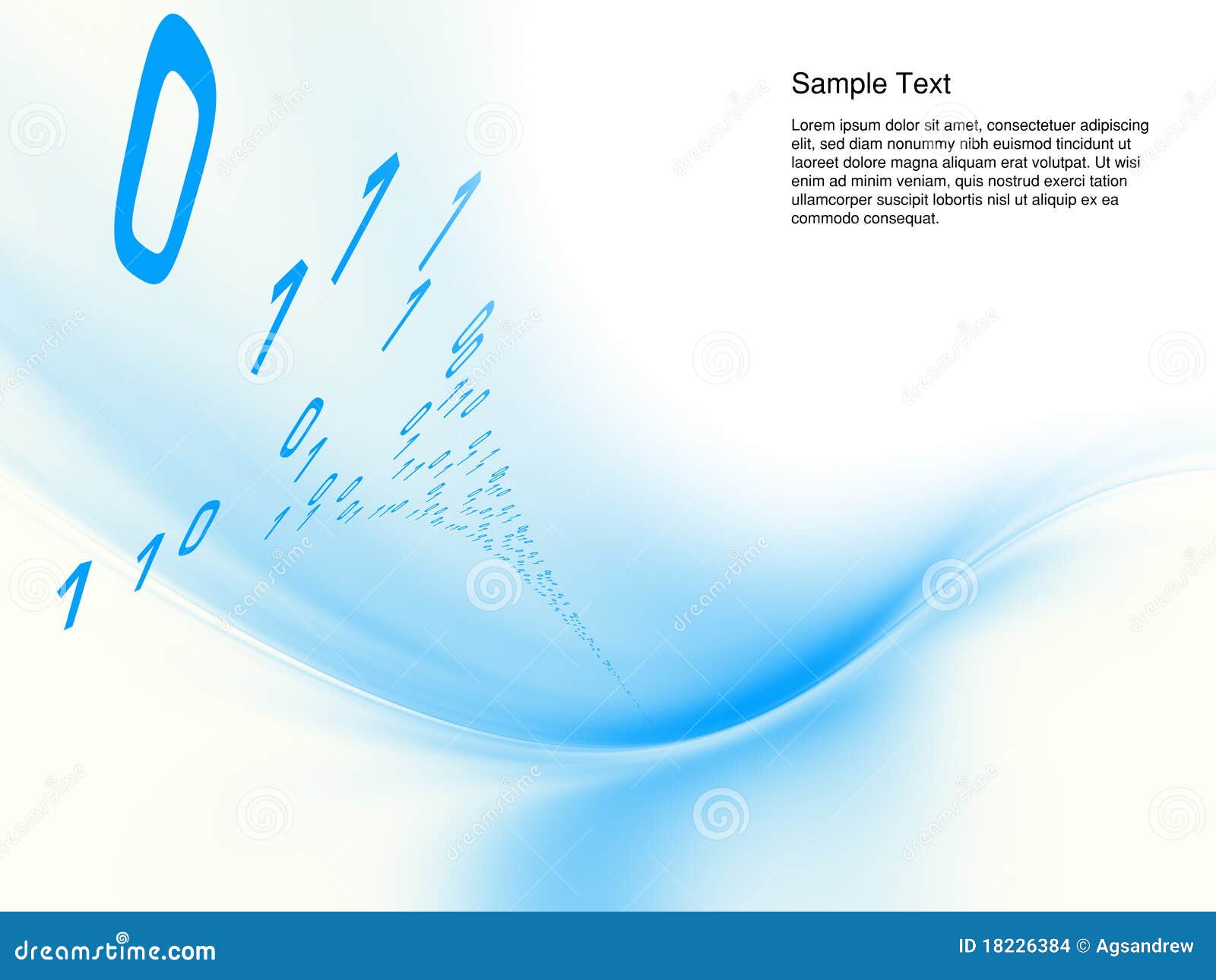 Digital Technology Abstract Stock Illustration - Illustration of ...