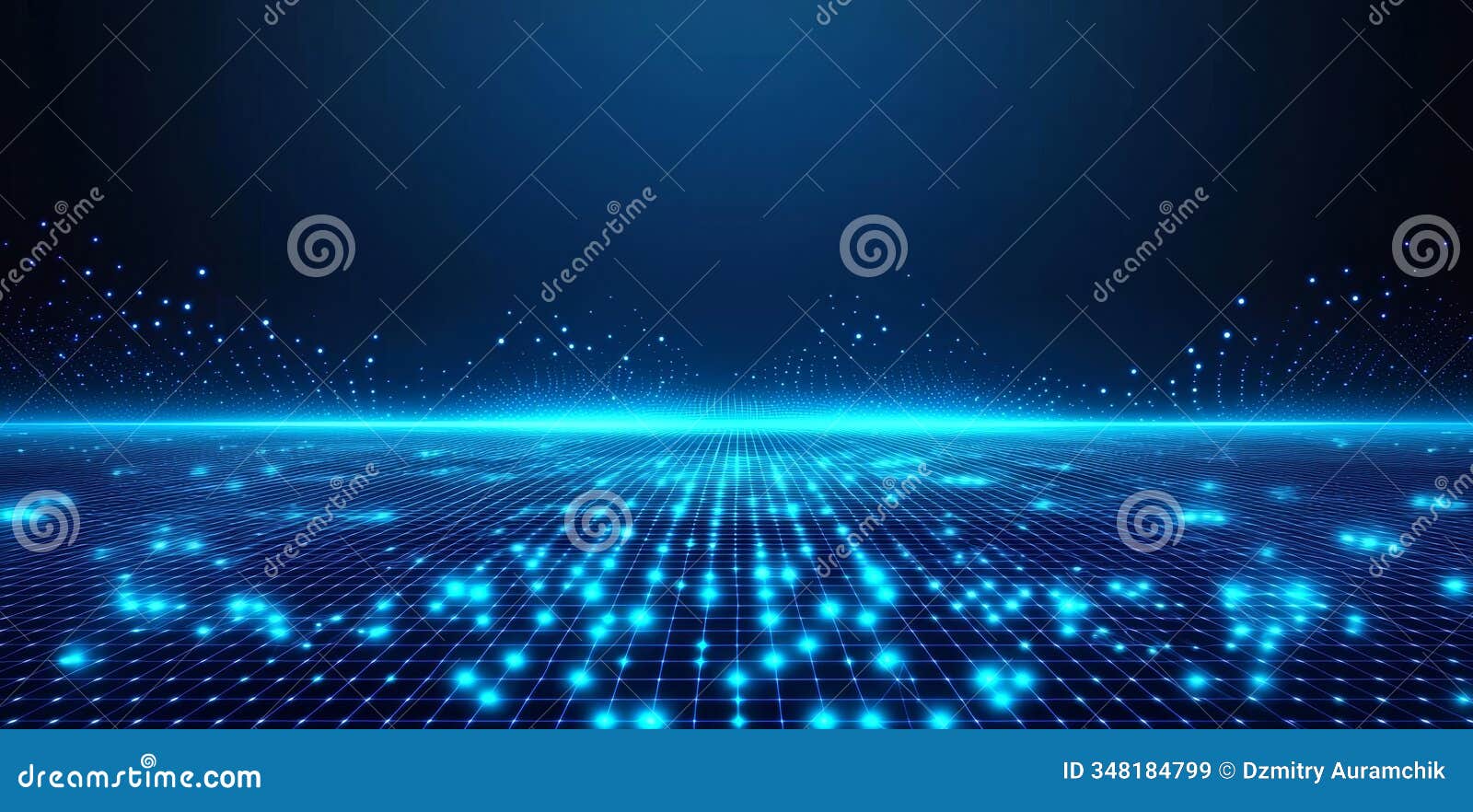 Digital Technology Background with Abstract Futuristic Hi-tech Space ...