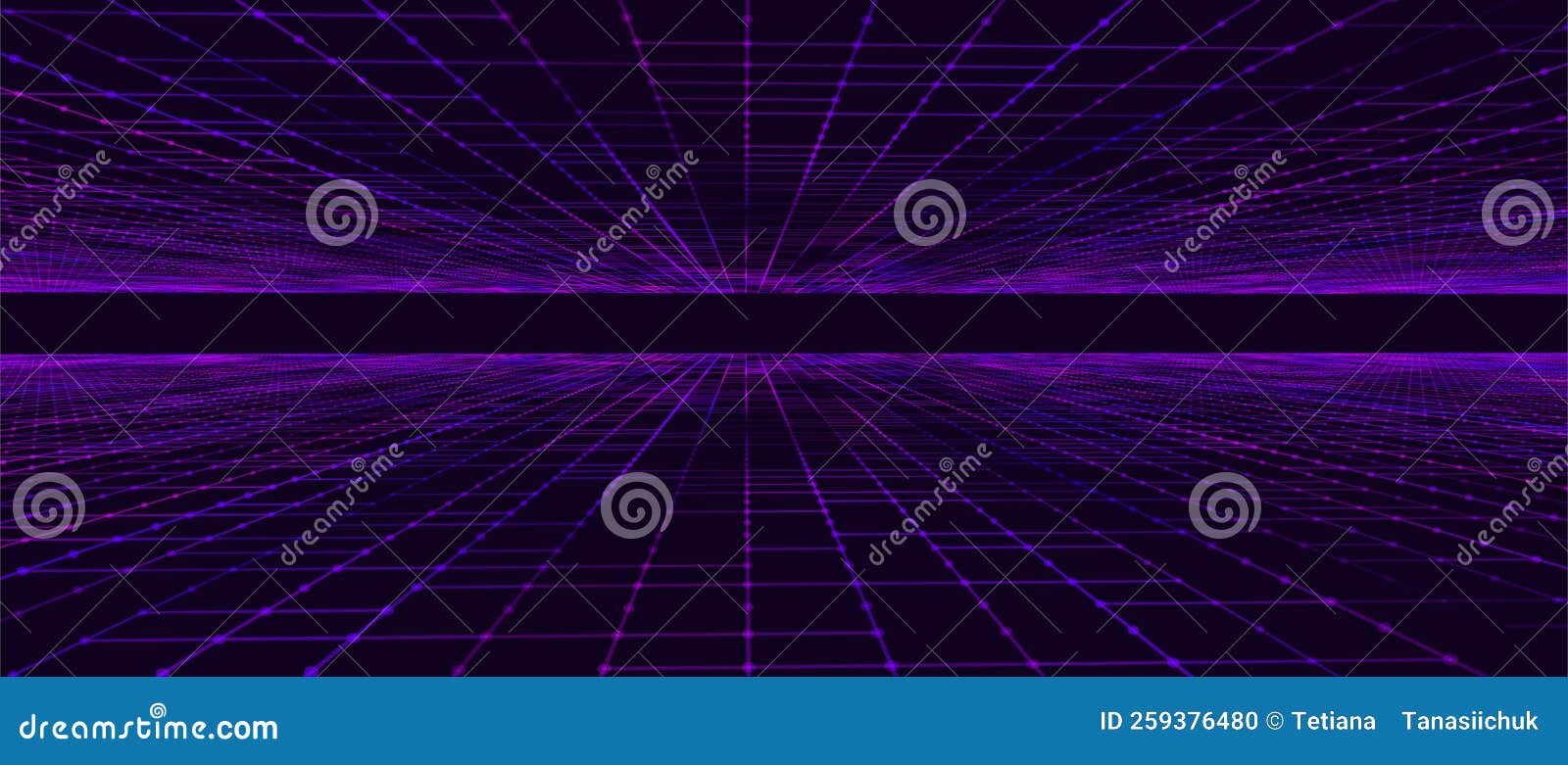 Digital Technology Background. Big Data Visualization. Dynamic Field of ...
