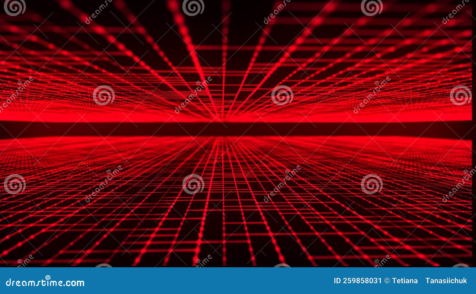 Digital Technology Background. Big Data Visualization. Dynamic Field of ...