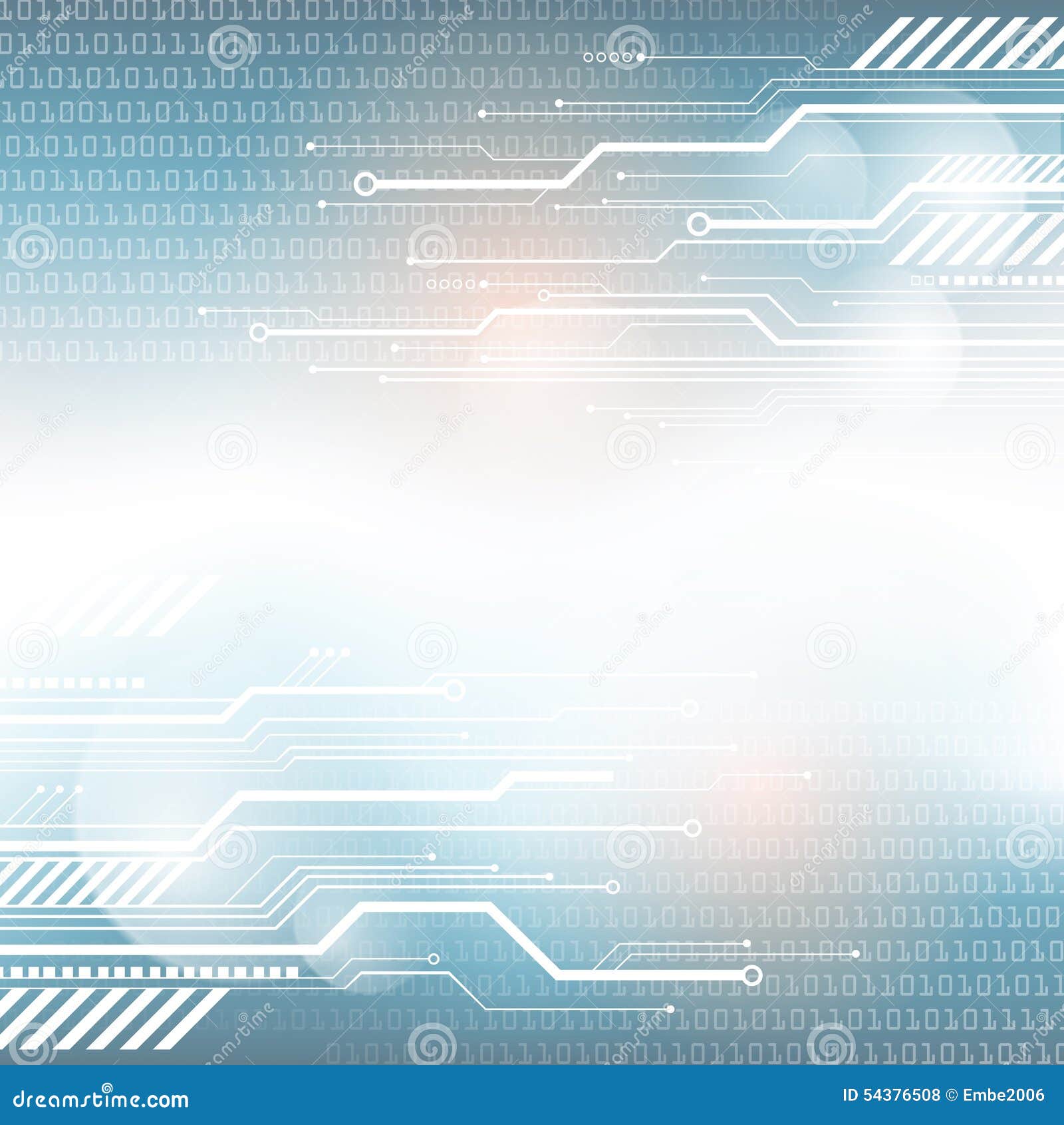 Digital Technology Background Stock Vector - Illustration of simple ...