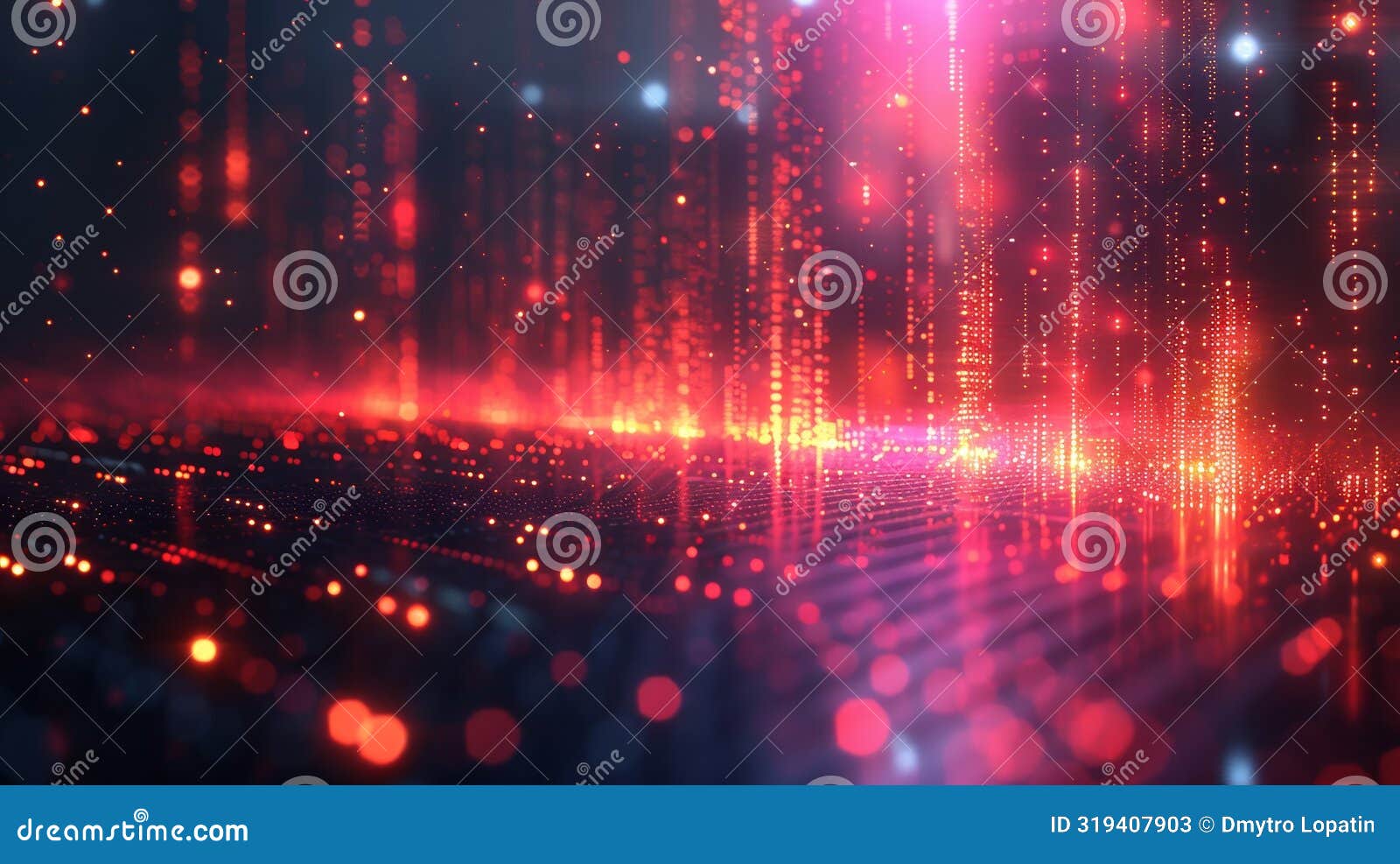 Digital Technology and Computer Science Abstract Background, Futuristic ...