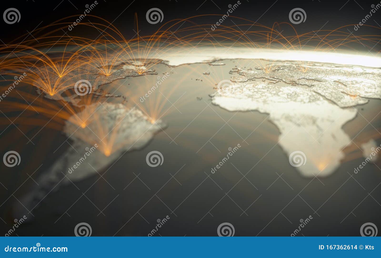 Digital Technology Connectivity World Wide Web Stock Photo - Image of ...
