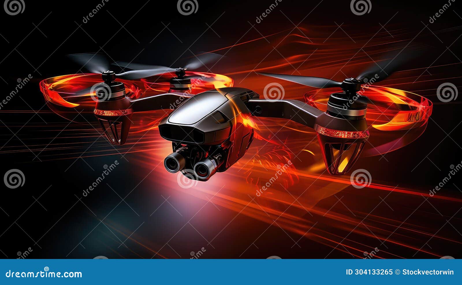 Digital Technology Dynamic Background Stock Illustration - Illustration ...