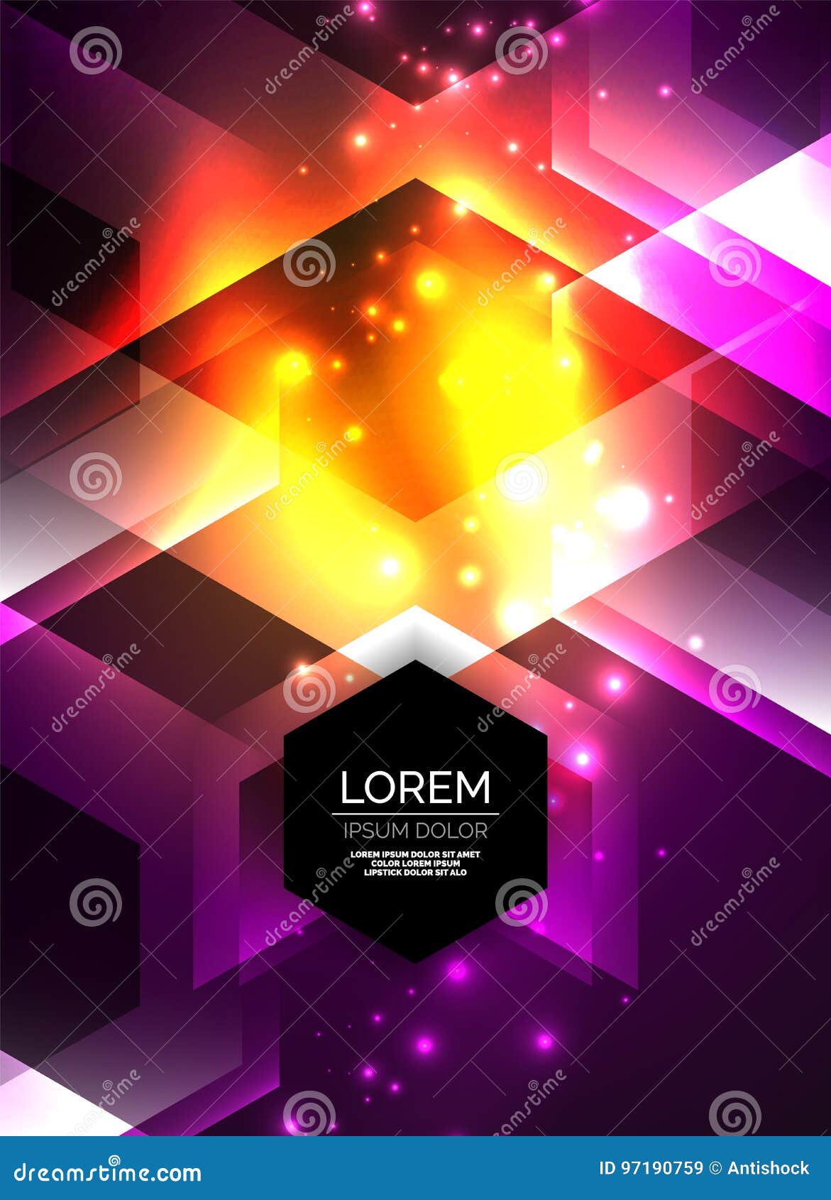Digital Technology Glowing Arrows Stock Vector - Illustration of modern ...