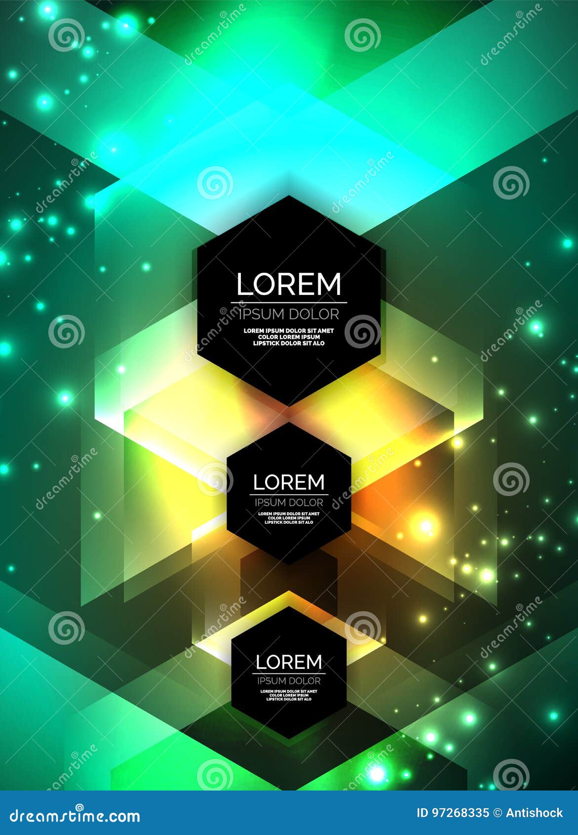 Digital Technology Glowing Arrows Stock Vector - Illustration of ...