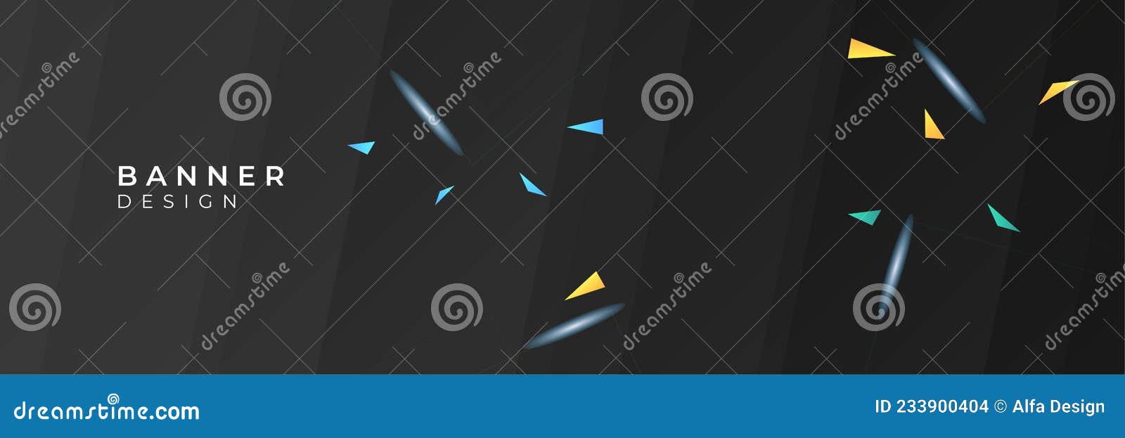 Digital Technology Header or Banners. Geometric Abstract Background ...