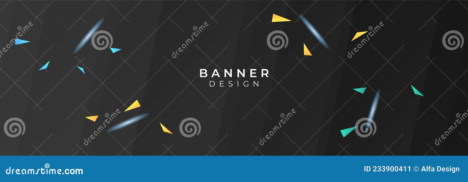 Digital Technology Header or Banners. Geometric Abstract Background ...