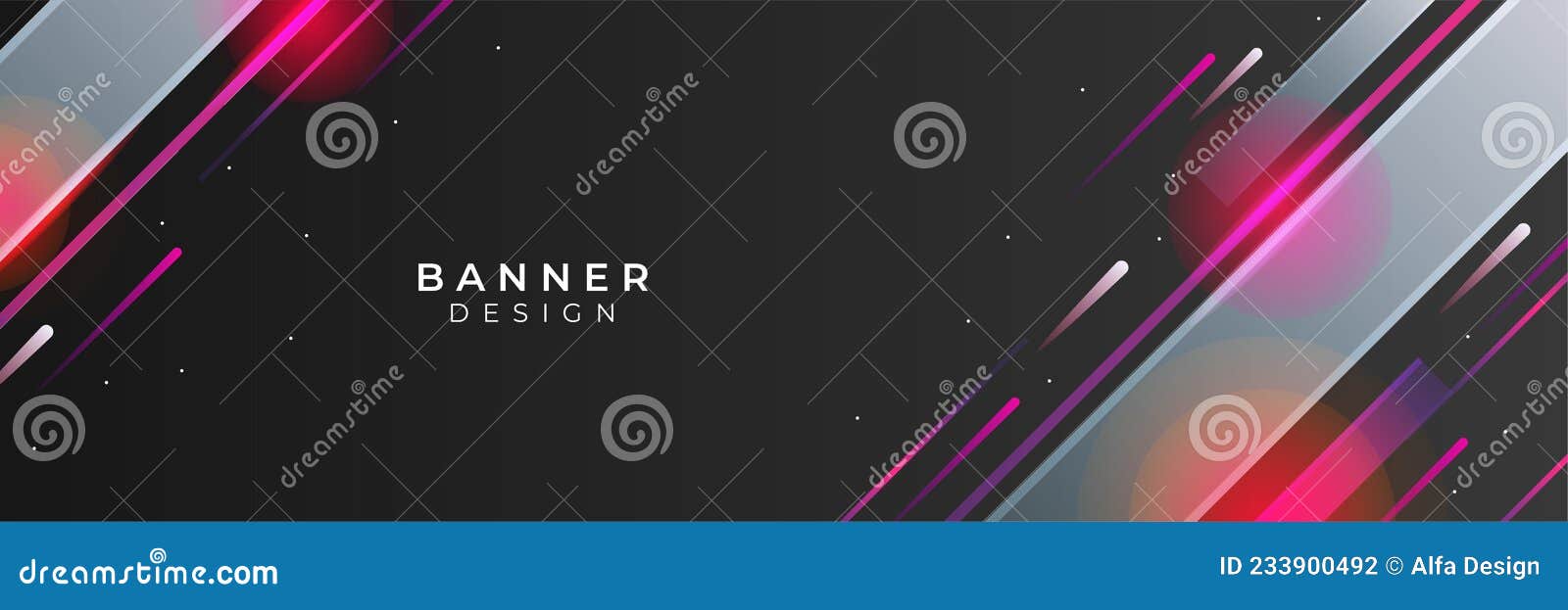 Digital Technology Header or Banners. Geometric Abstract Background ...