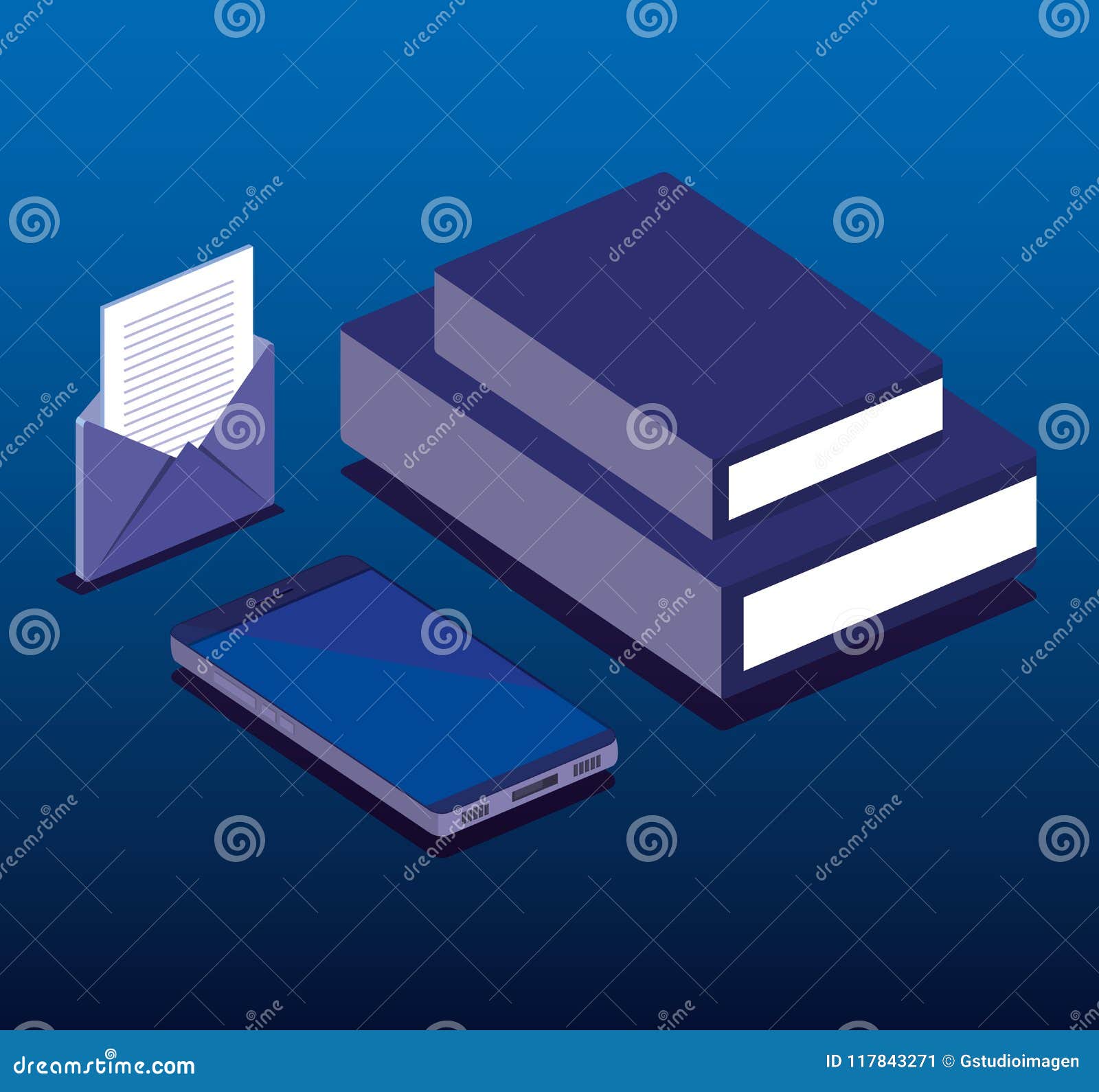 Digital Technology Isometrics Icons Stock Vector - Illustration of ...
