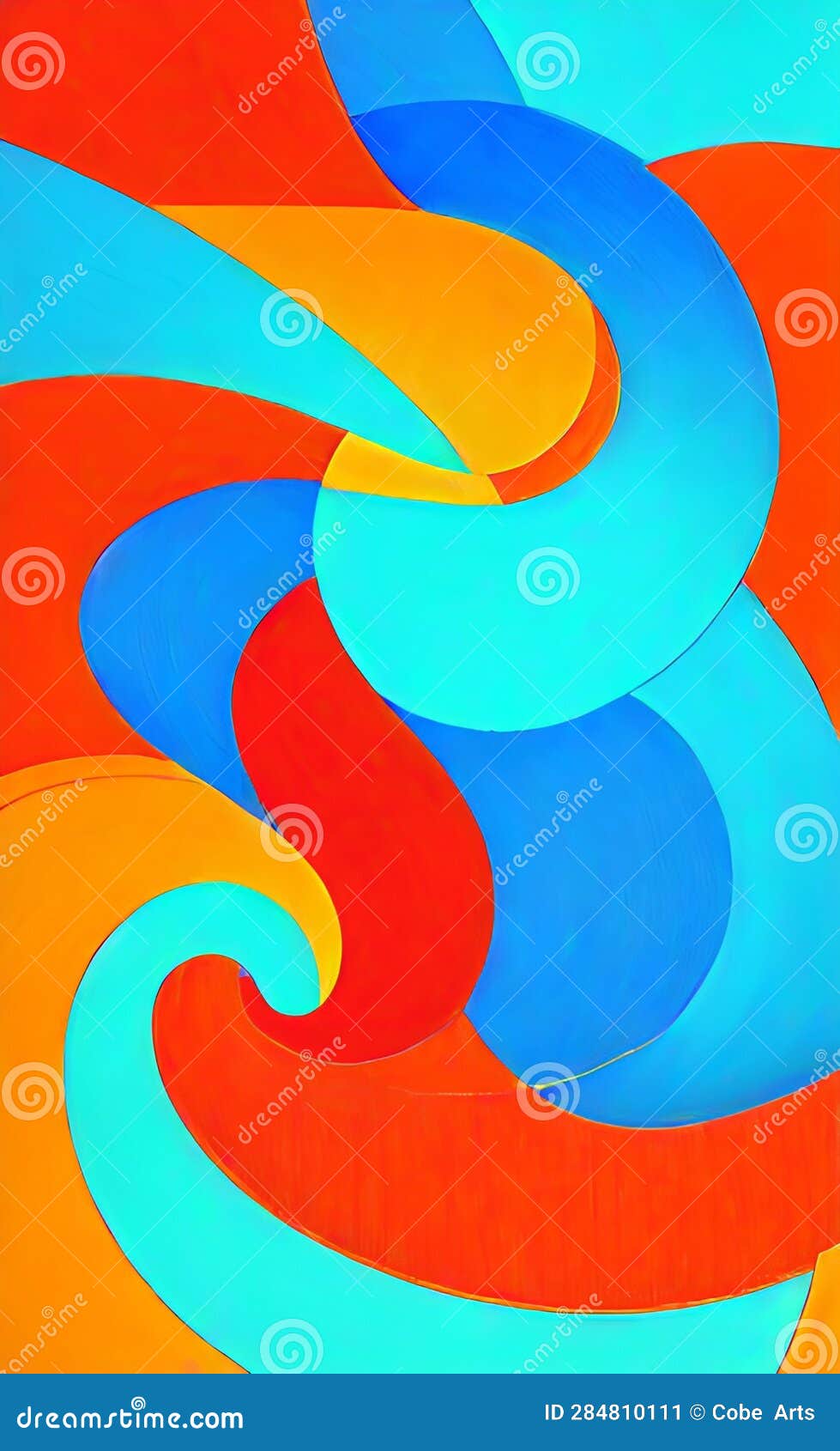 Digital Technology Minimalist Gradient Landscape Abstract Graphic ...