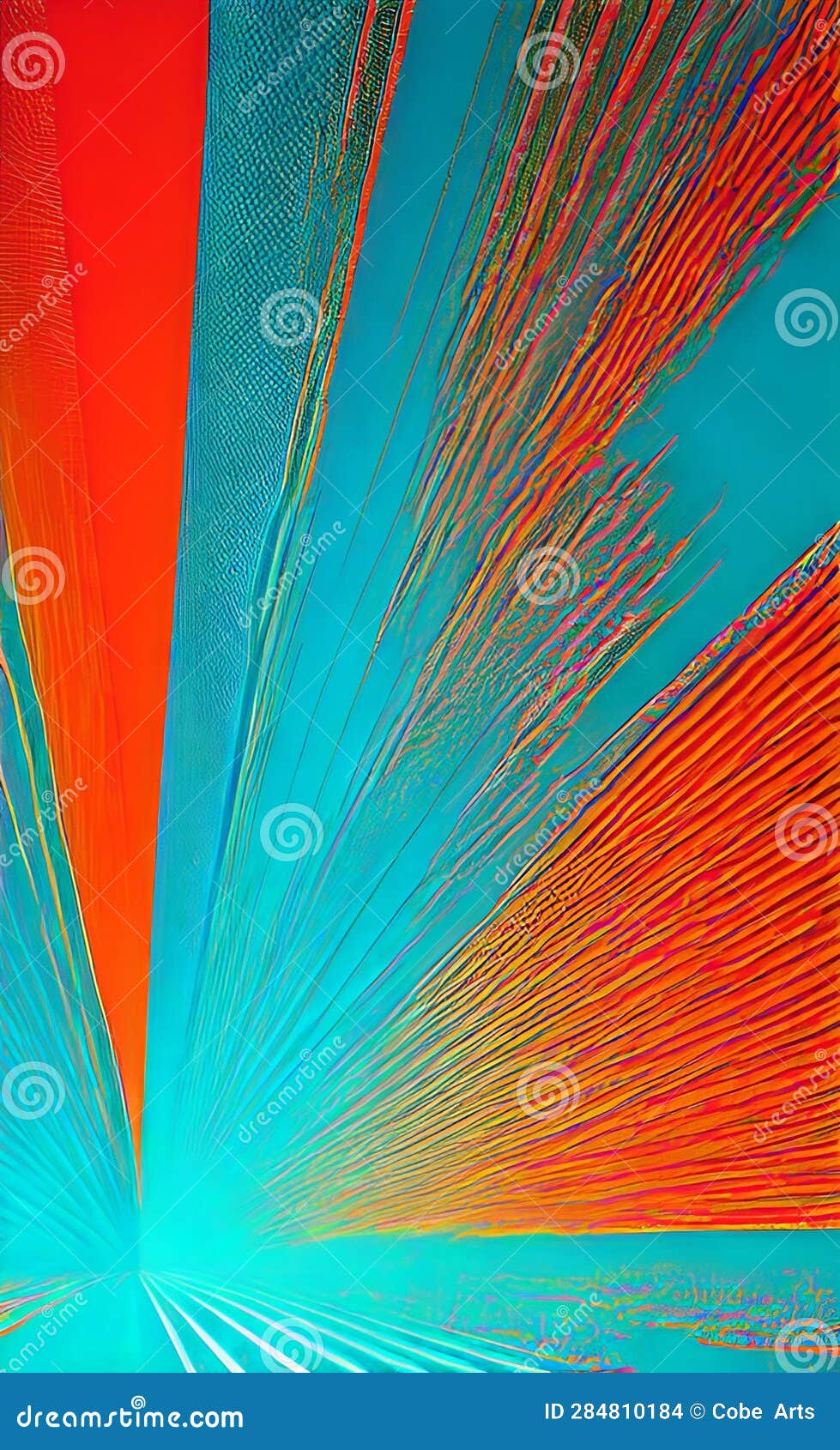 Digital Technology Minimalist Gradient Landscape Abstract Graphic ...