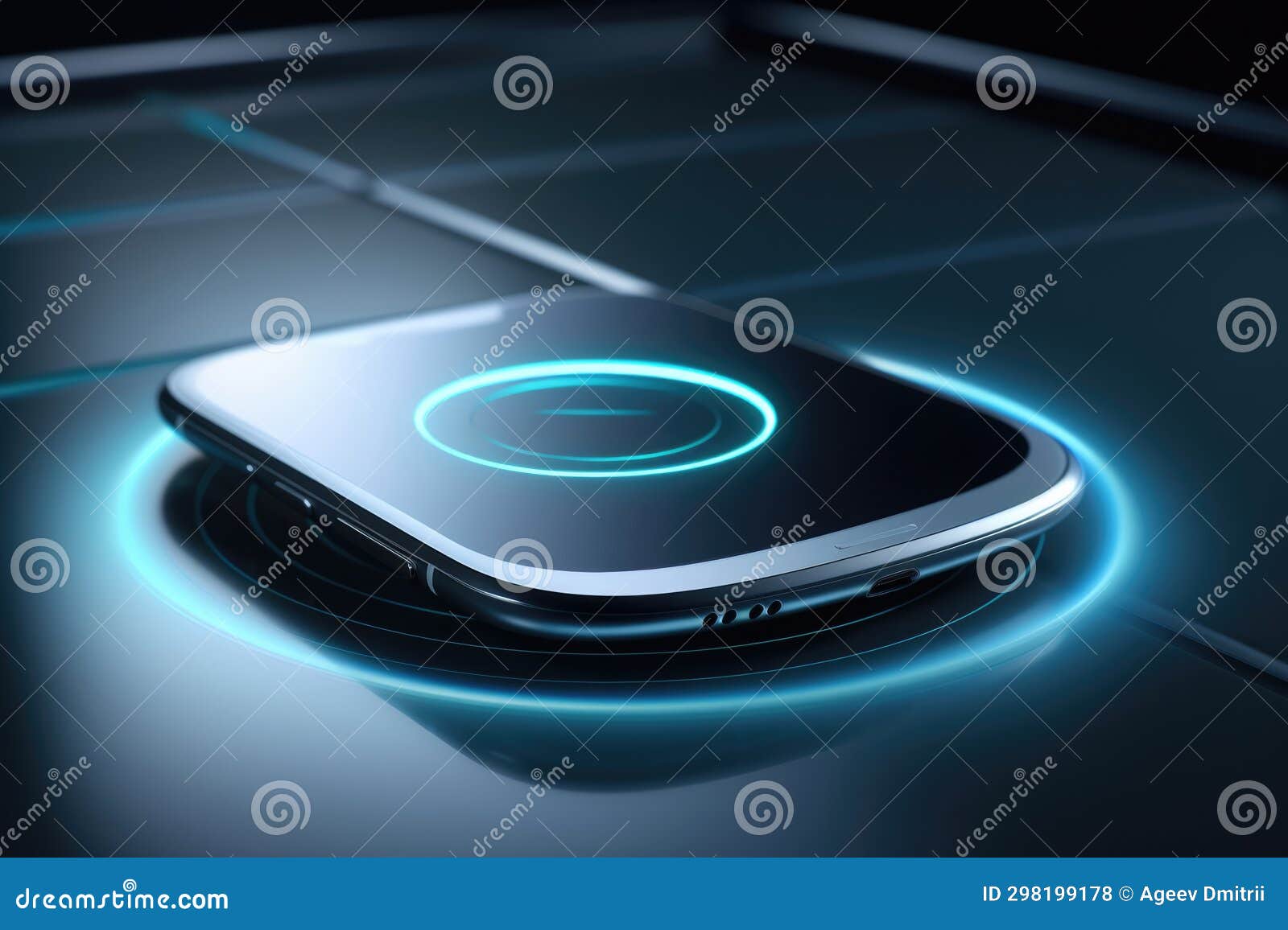 Digital Technology Mobile Phone Smartphone Stock Illustration ...