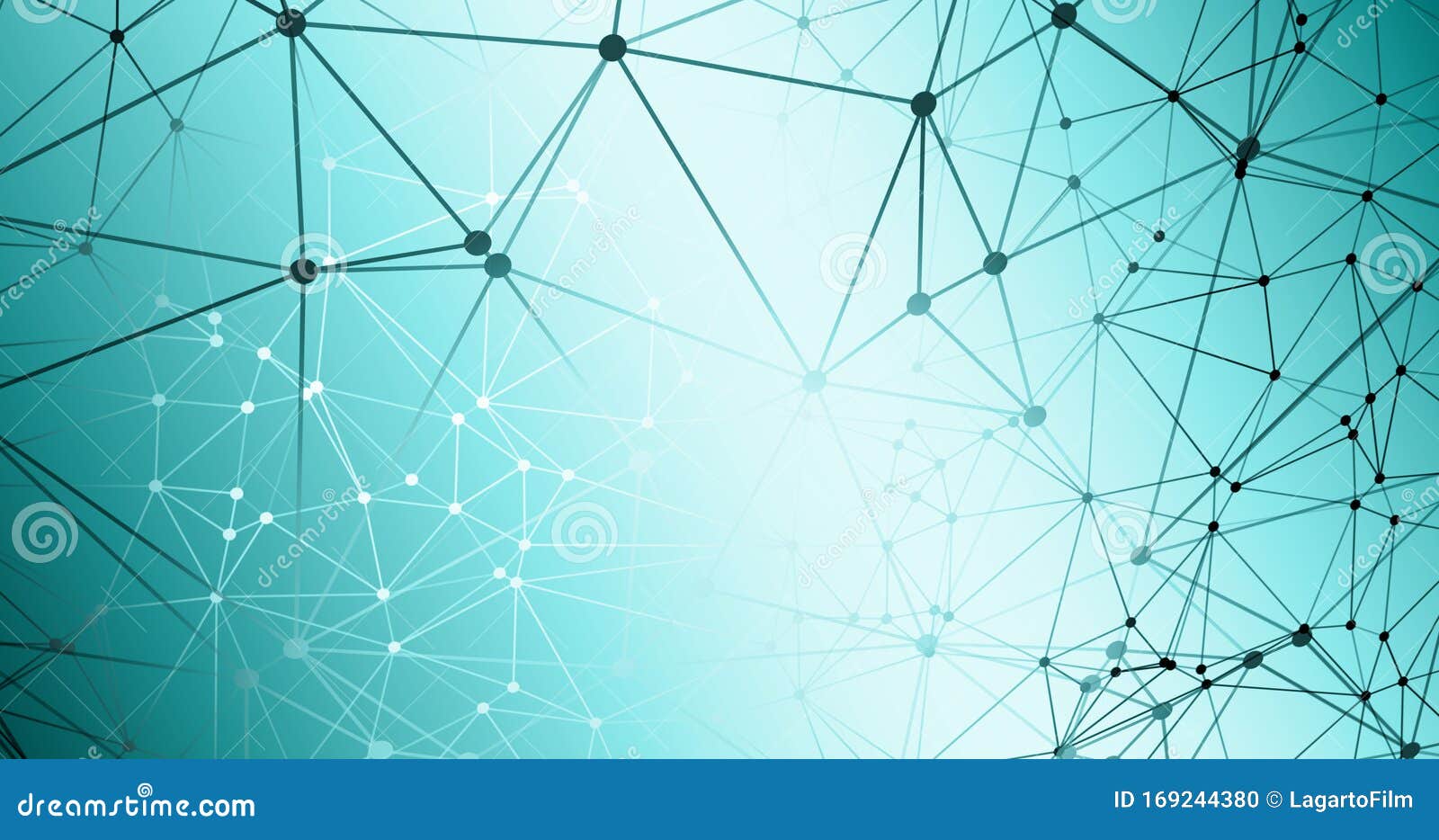 Triangles Background Connect, Digital Data Science Graphics Stock Illustration - Illustration of ...