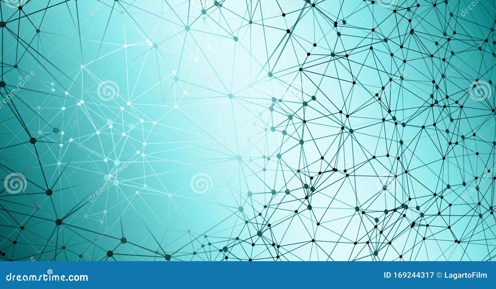 Digital Technology Neural Network Algorithm Graphic Dot Backgrounds Digital Data Science