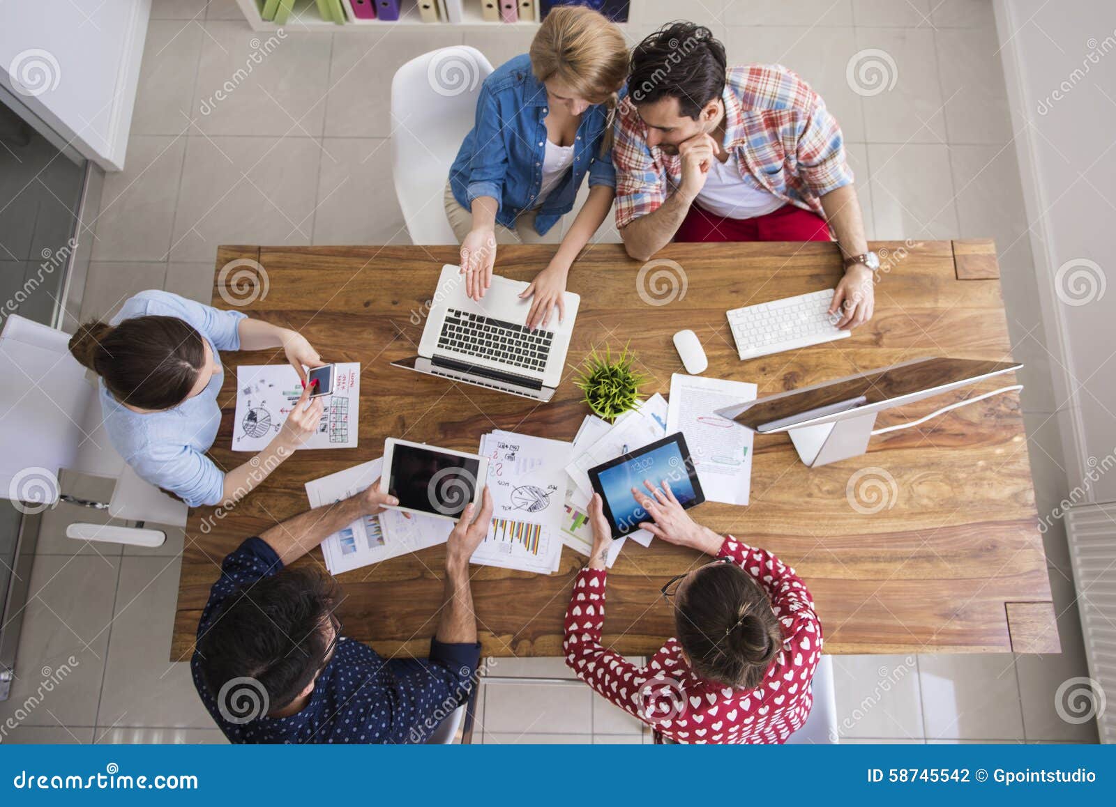 Digital Technology in the Office Stock Photo - Image of computer, place ...