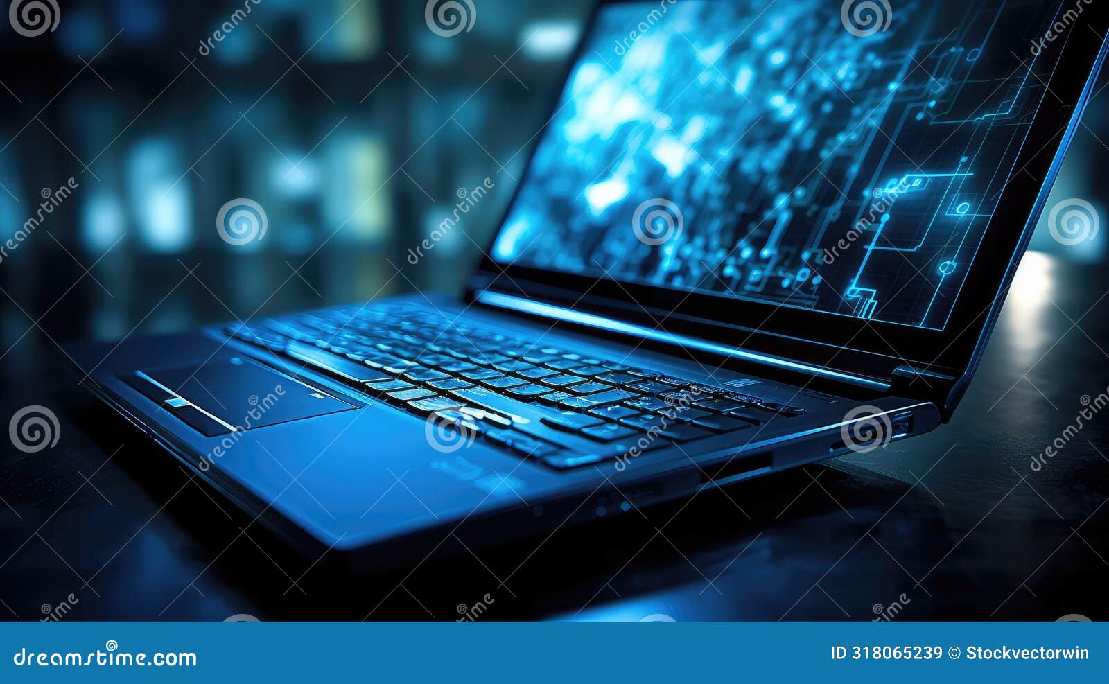 Digital Technology Refresh the Second Photo Shows Stock Illustration ...
