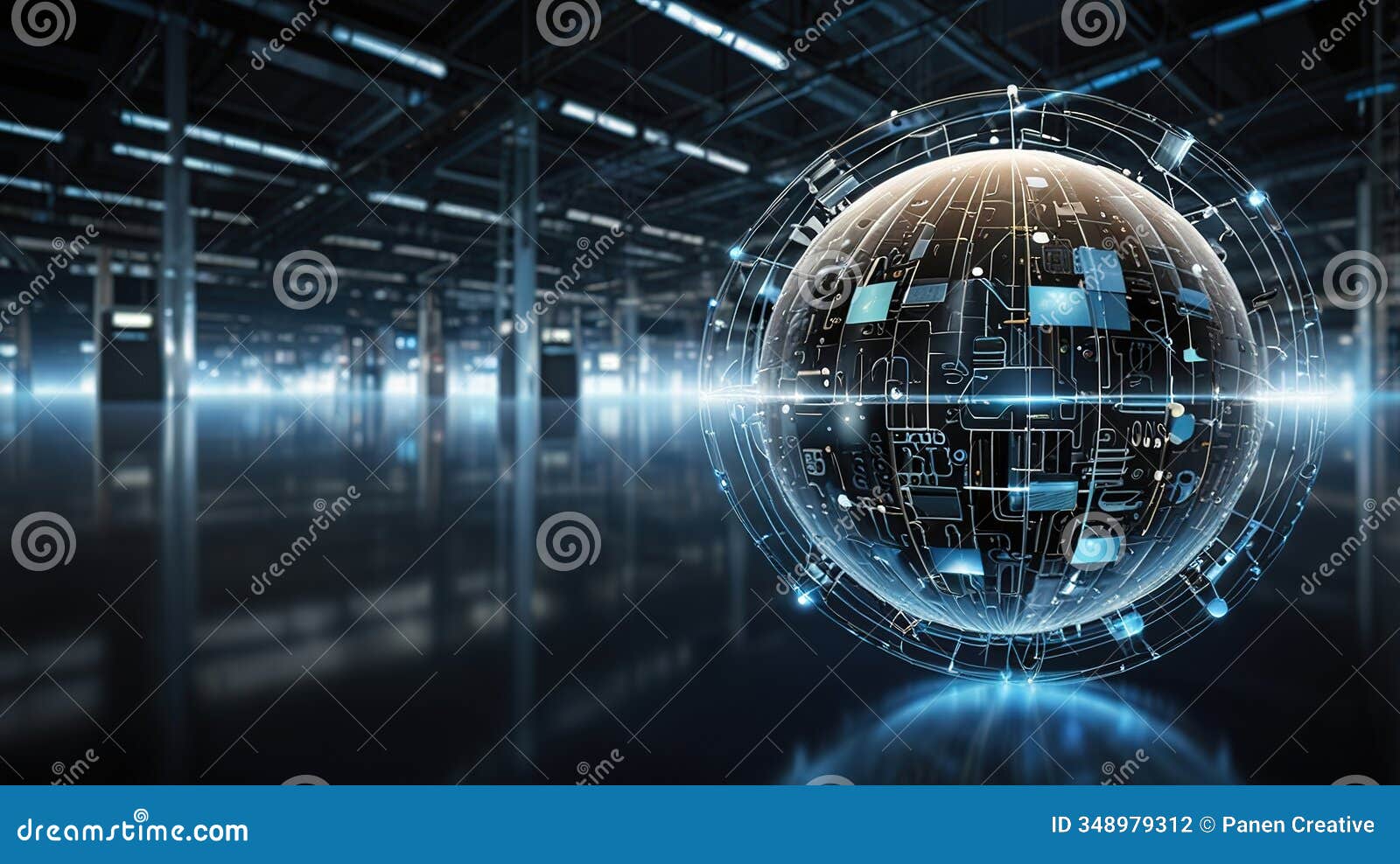Digital Technology and Science Background Stock Illustration ...
