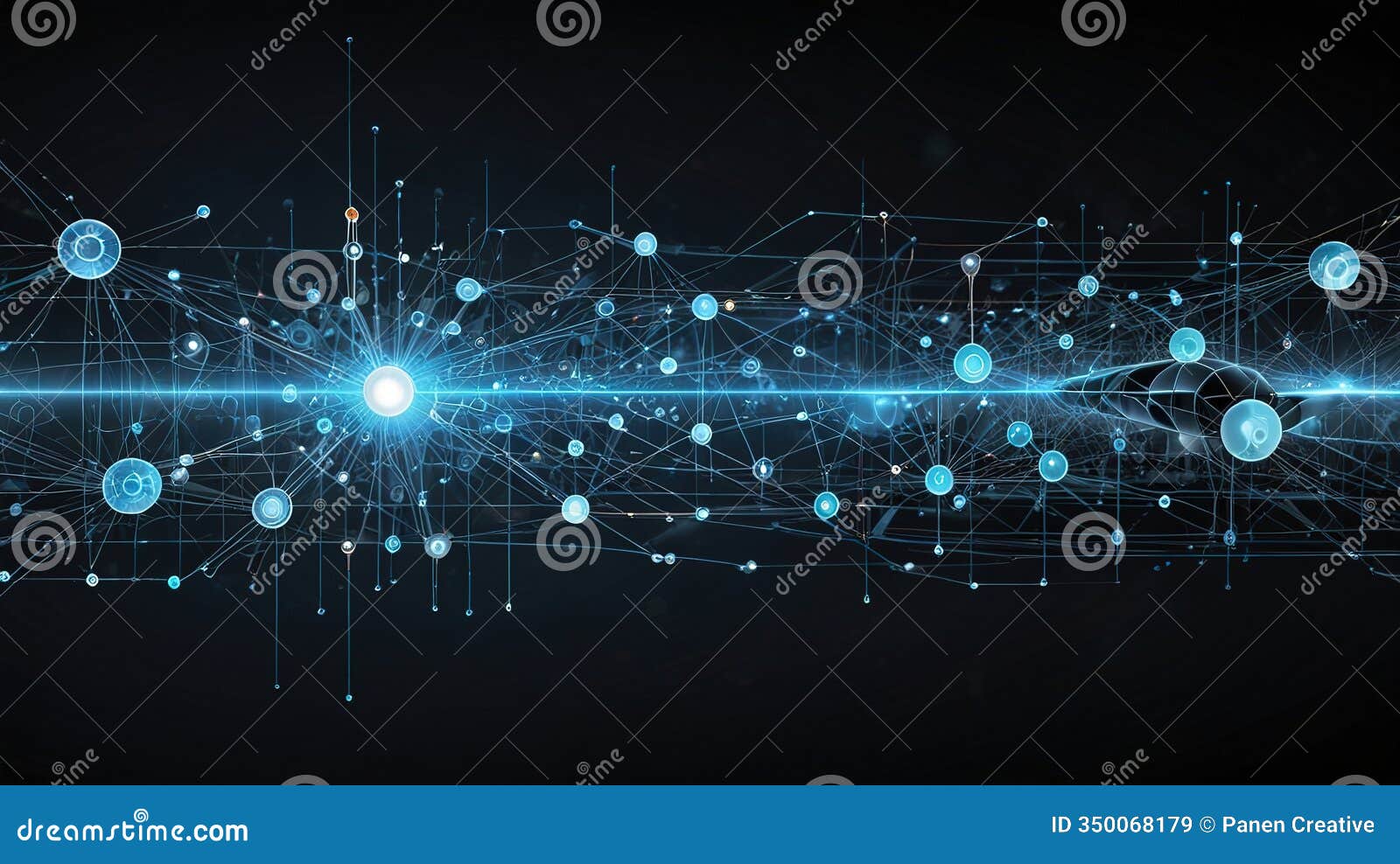 Digital Technology and Science Background Stock Illustration ...