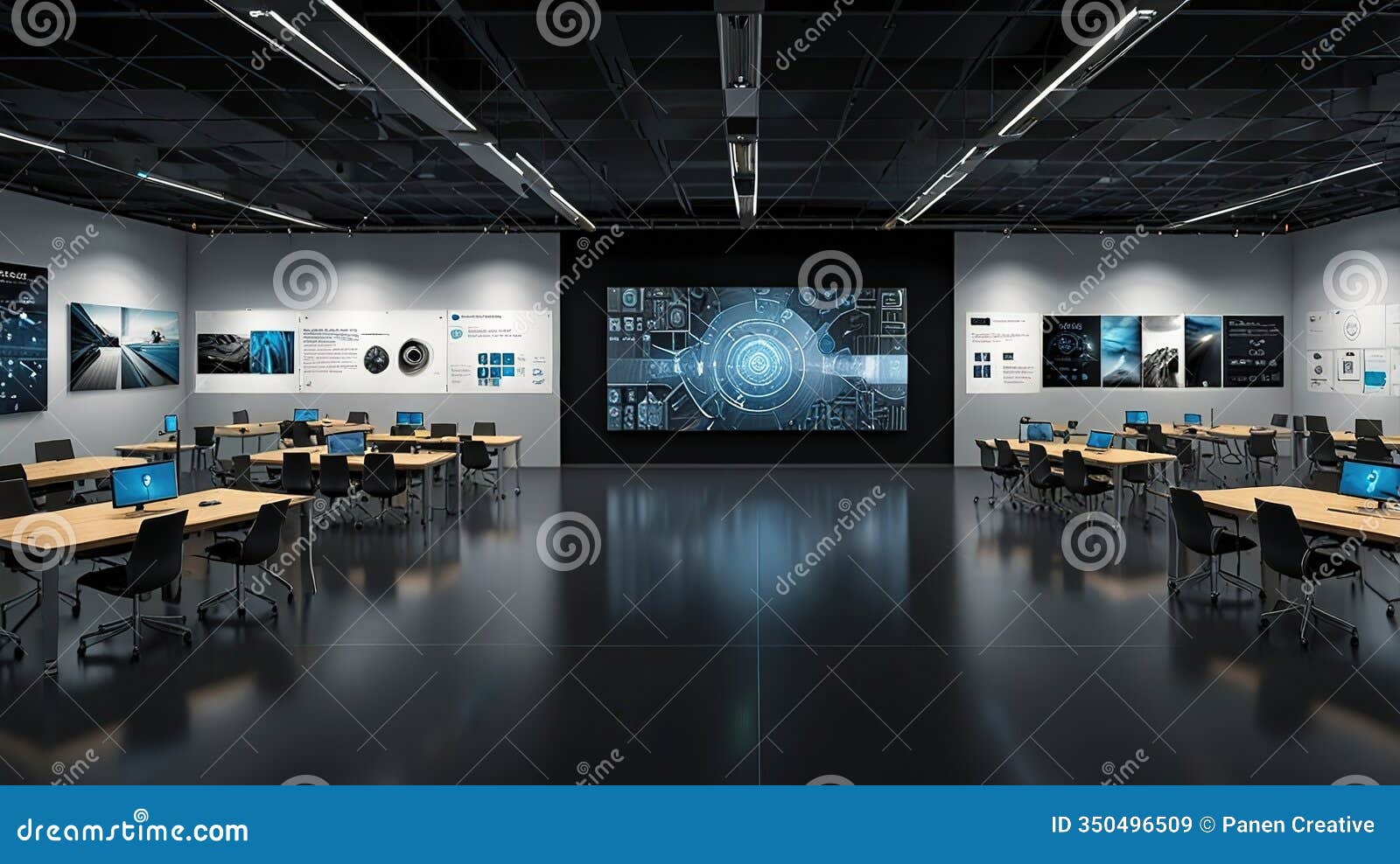 Digital Technology and Science Background Stock Illustration ...