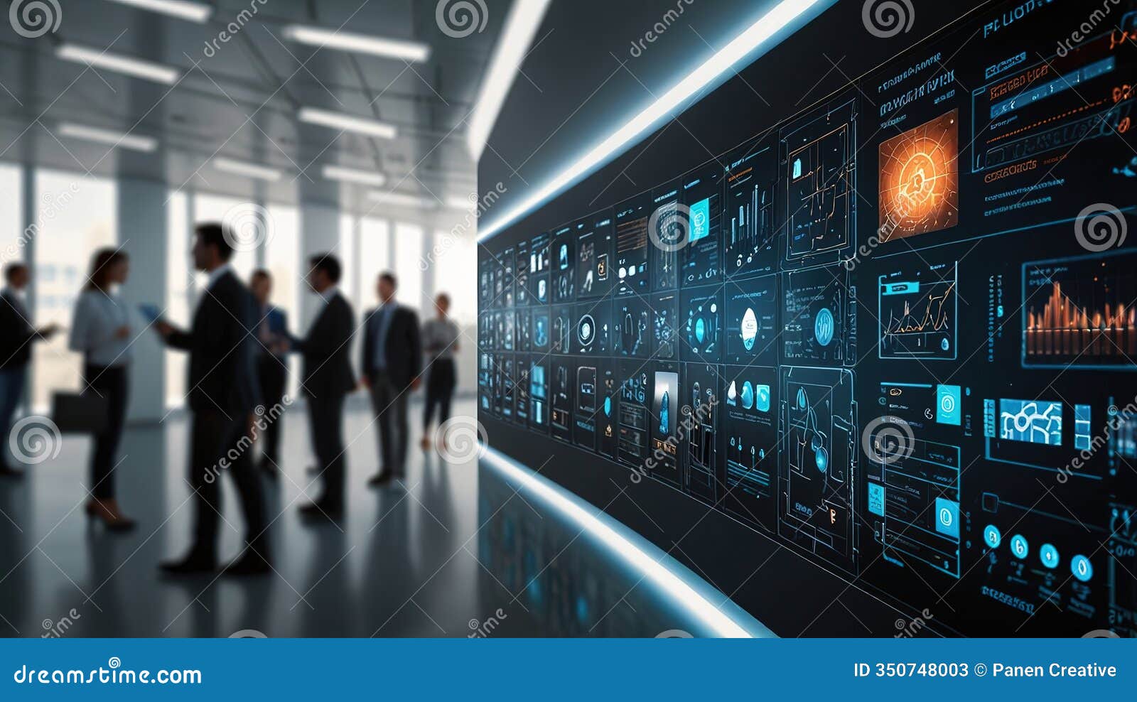 Digital Technology and Science Background Stock Illustration ...