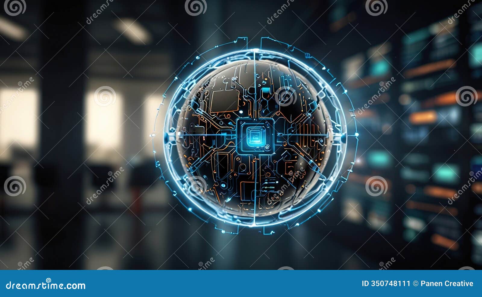 Digital Technology and Science Background Stock Illustration ...