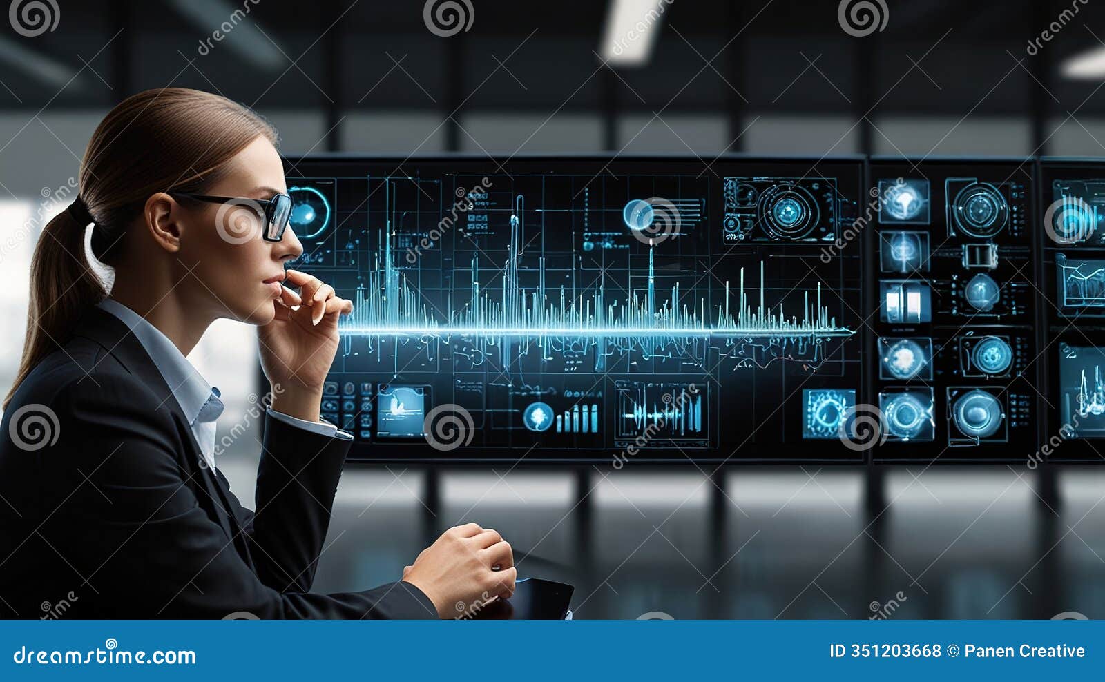 Digital Technology and Science Background Stock Illustration ...