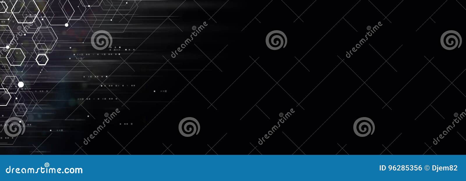 Digital Technology and Science Background. Stock Illustration ...