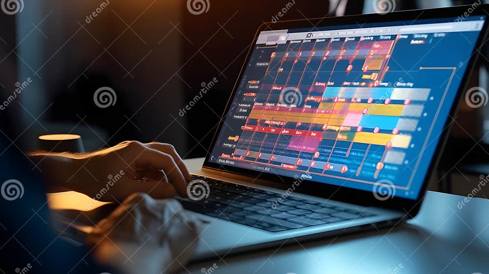 Digital Technology, Software Development Concept. Coding Programmer, Software Engineer Working ...