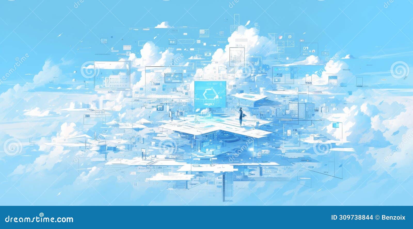 Digital Technology Software Development Concept Coding Programmer Software Engineer Working