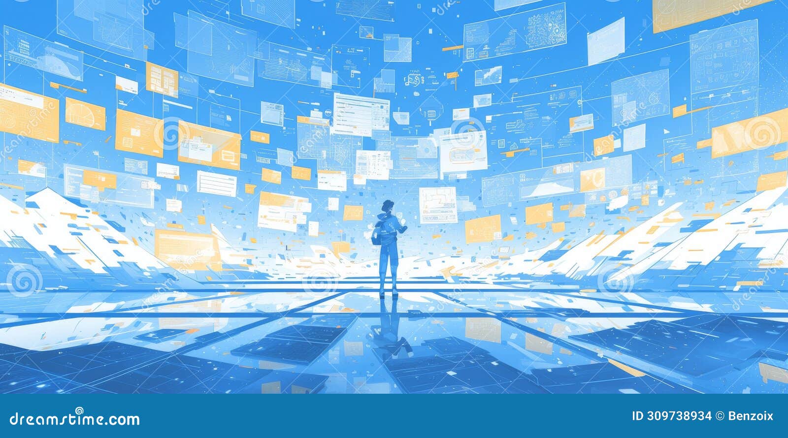 Digital Technology Software Development Concept Coding Programmer Software Engineer Working