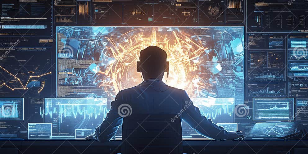 Digital Technology Software Development Concept Coding Programmer Software Engineer Working