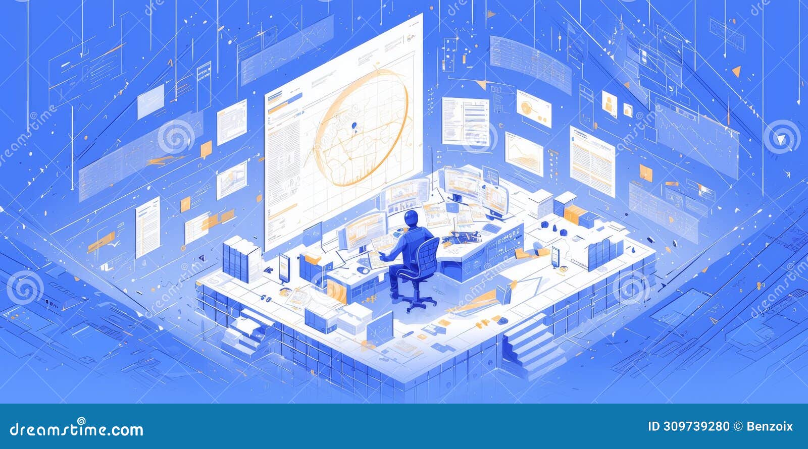 Digital Technology, Software Development Concept. Coding Programmer ...