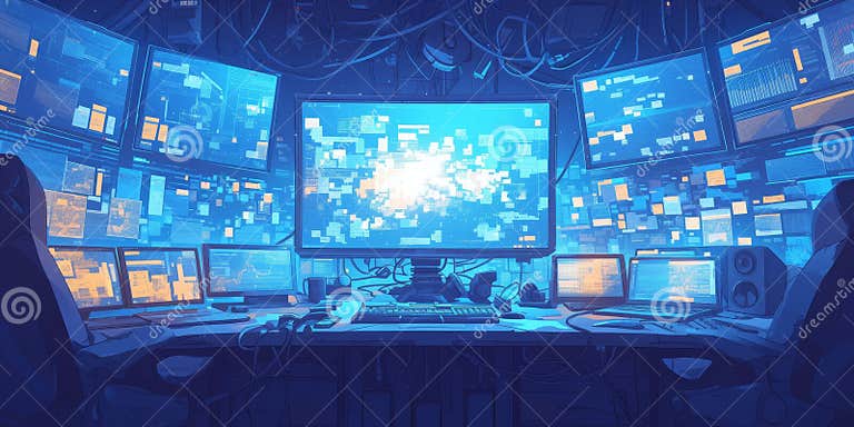 Digital Technology Software Development Concept Coding Programmer Software Engineer Working