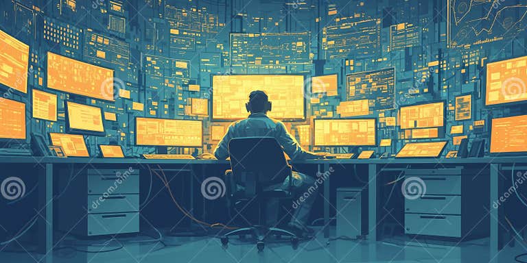 Digital Technology Software Development Concept Coding Programmer Software Engineer Working