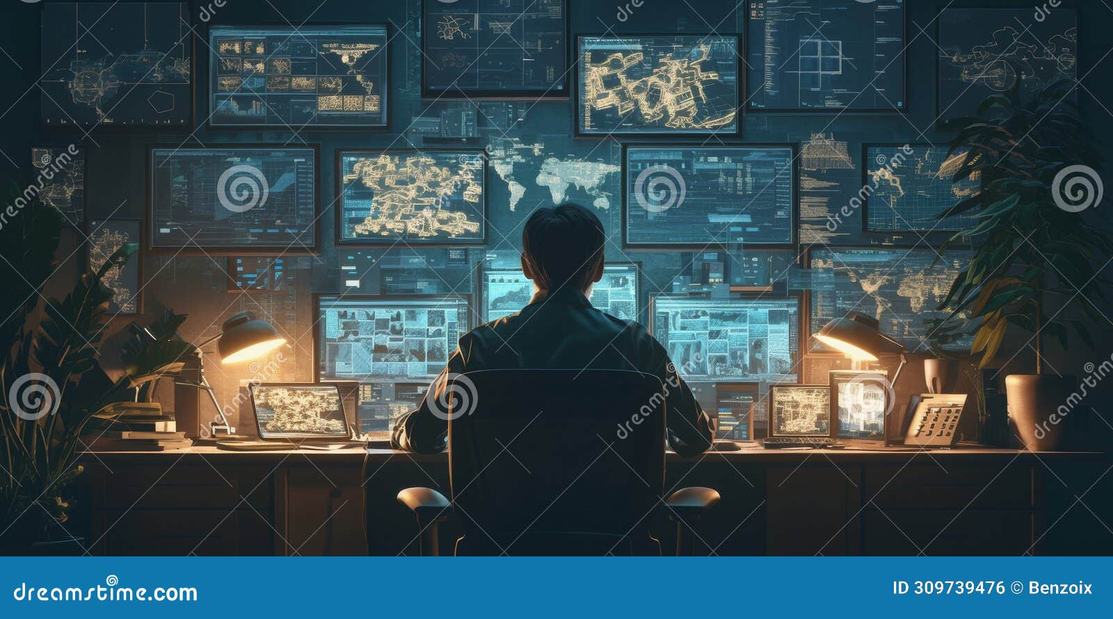 Digital Technology Software Development Concept Coding Programmer