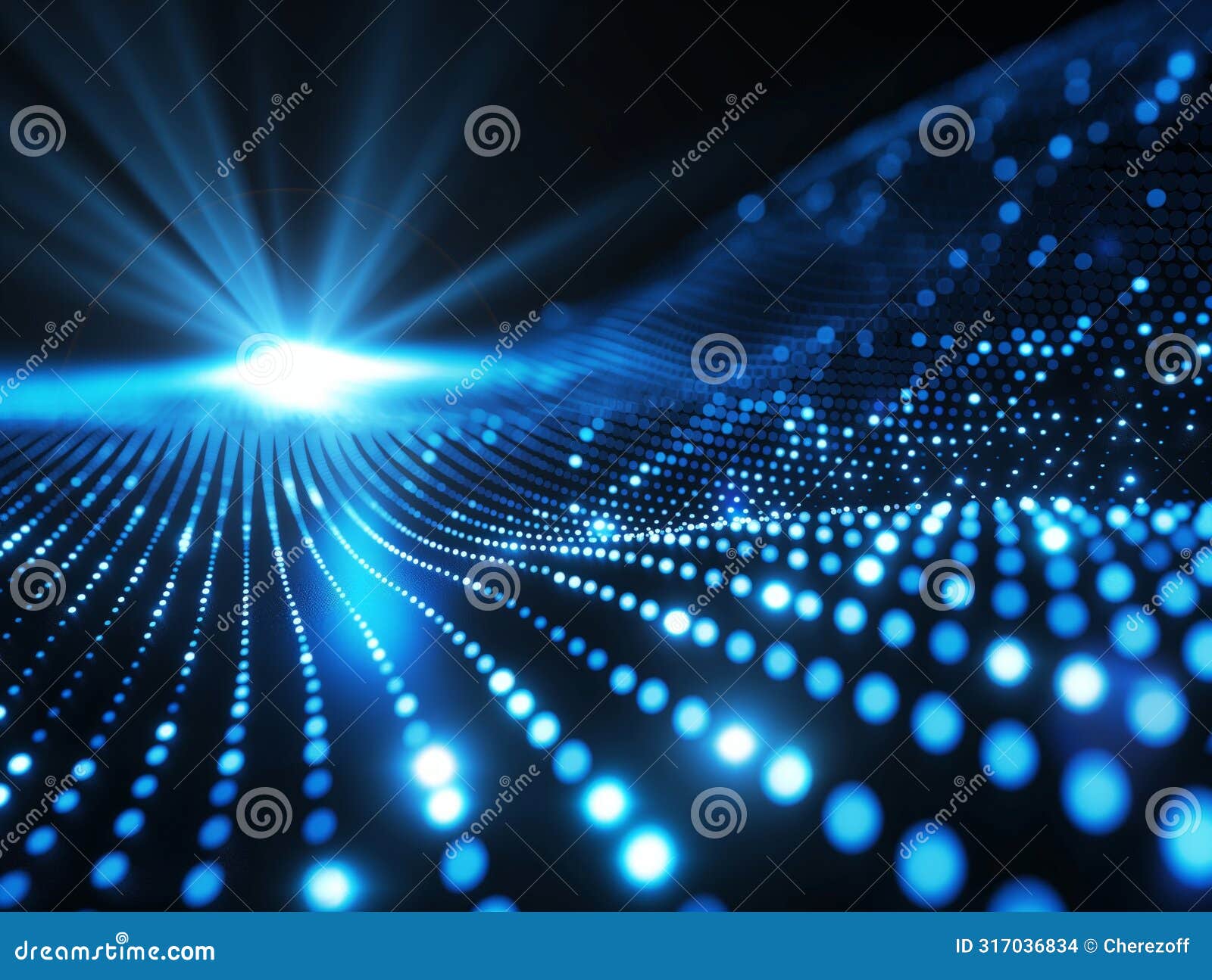 Digital Technology Wave stock photo. Image of luminous - 317036834