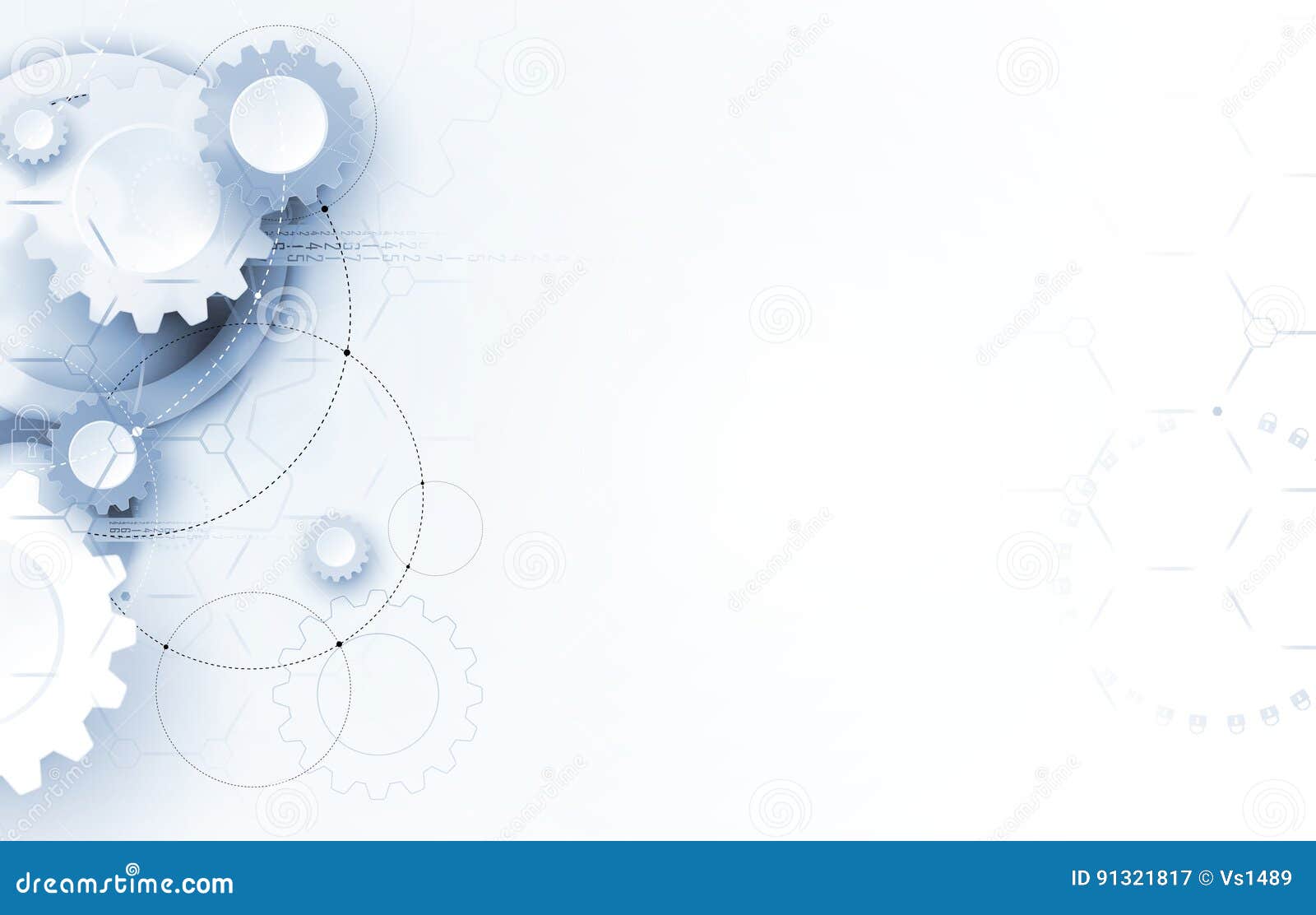 Digital Technology World. Business Media and Virtual Concept. Vector ...