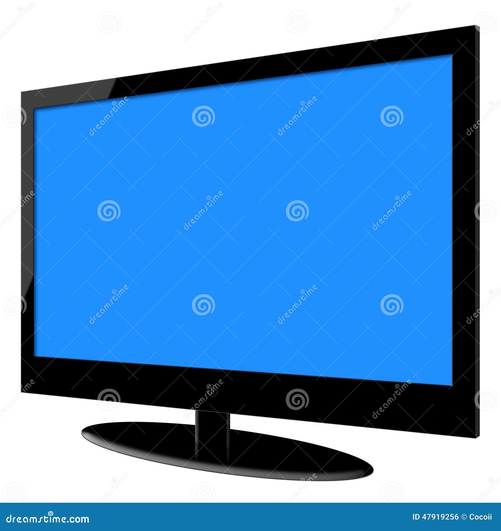 Digital Television stock photo. Image of tablet, communication - 47919256
