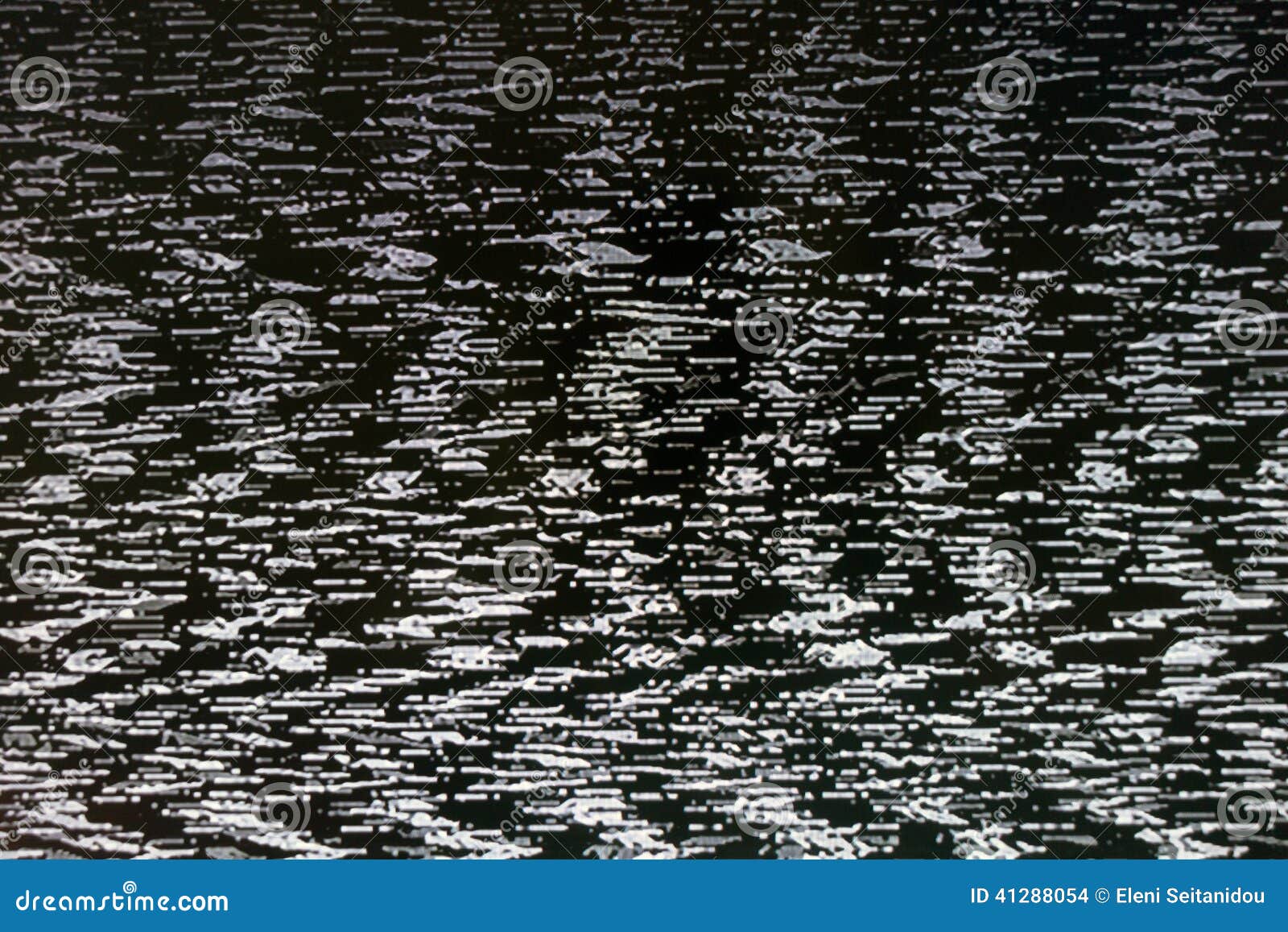 Digital television noise stock photo. Image of search - 41288054