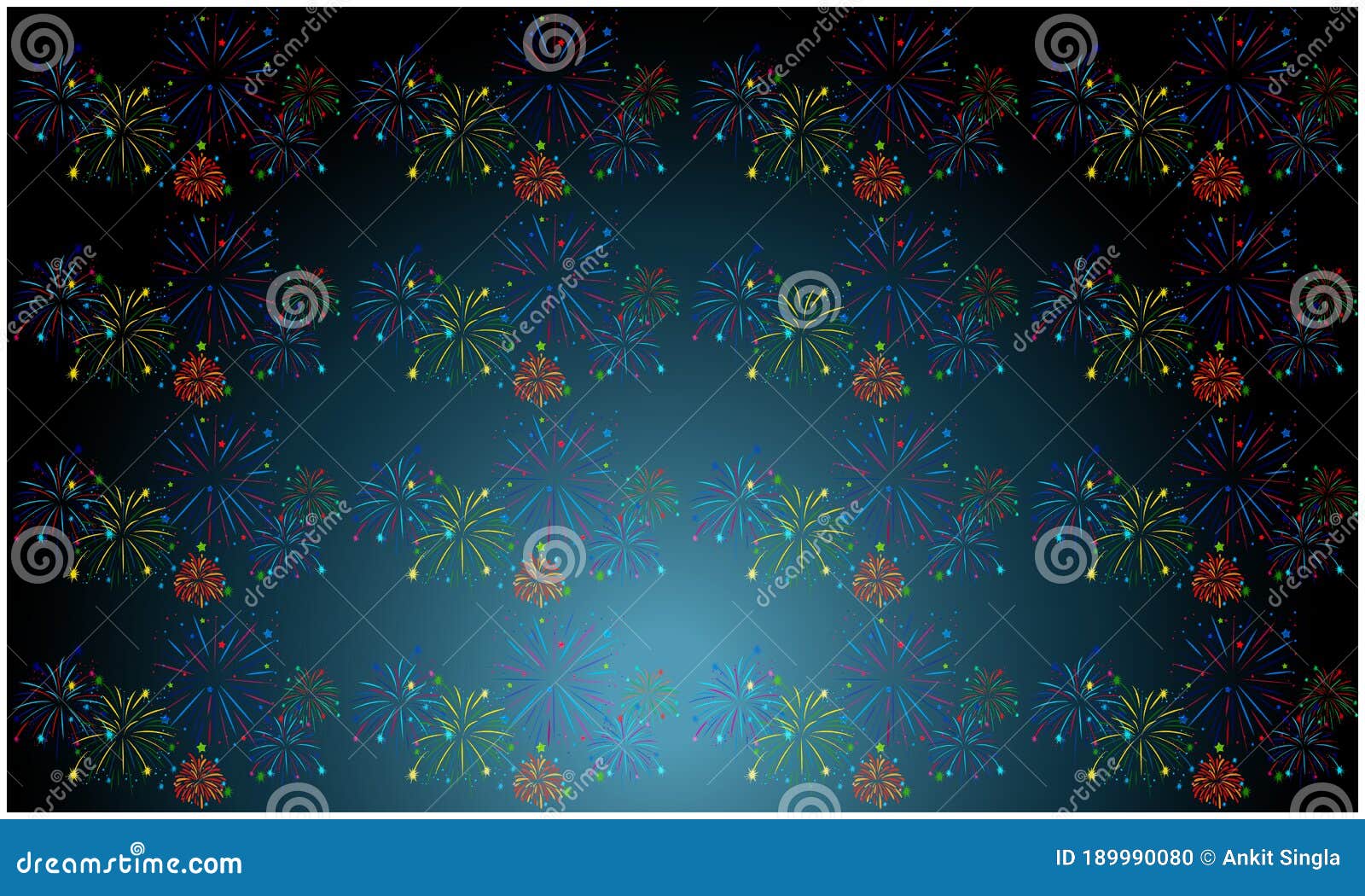 Digital Textile Design of Crackers on Abstract Background Stock Vector ...