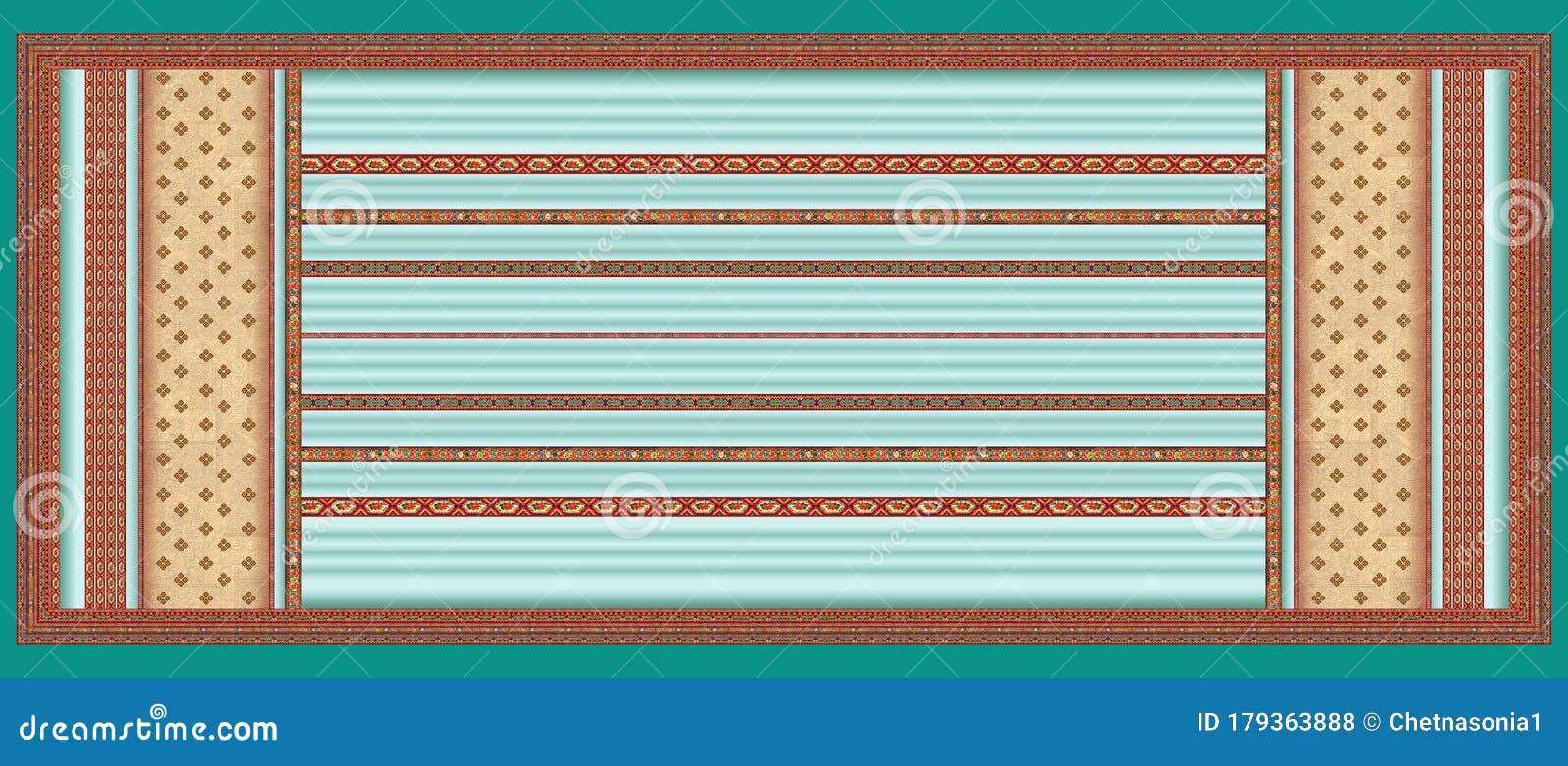 Four Side Rollover Box, Corrugated Shipping Box, Die Line Template And ...